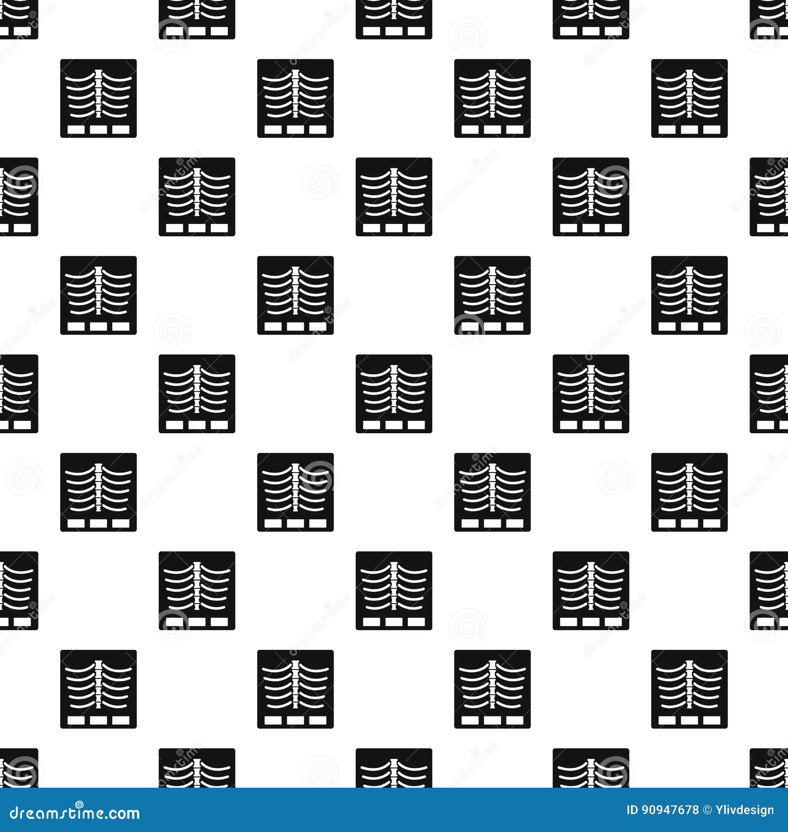 X ray photo pattern vector stock vector. Illustration of radiology ...