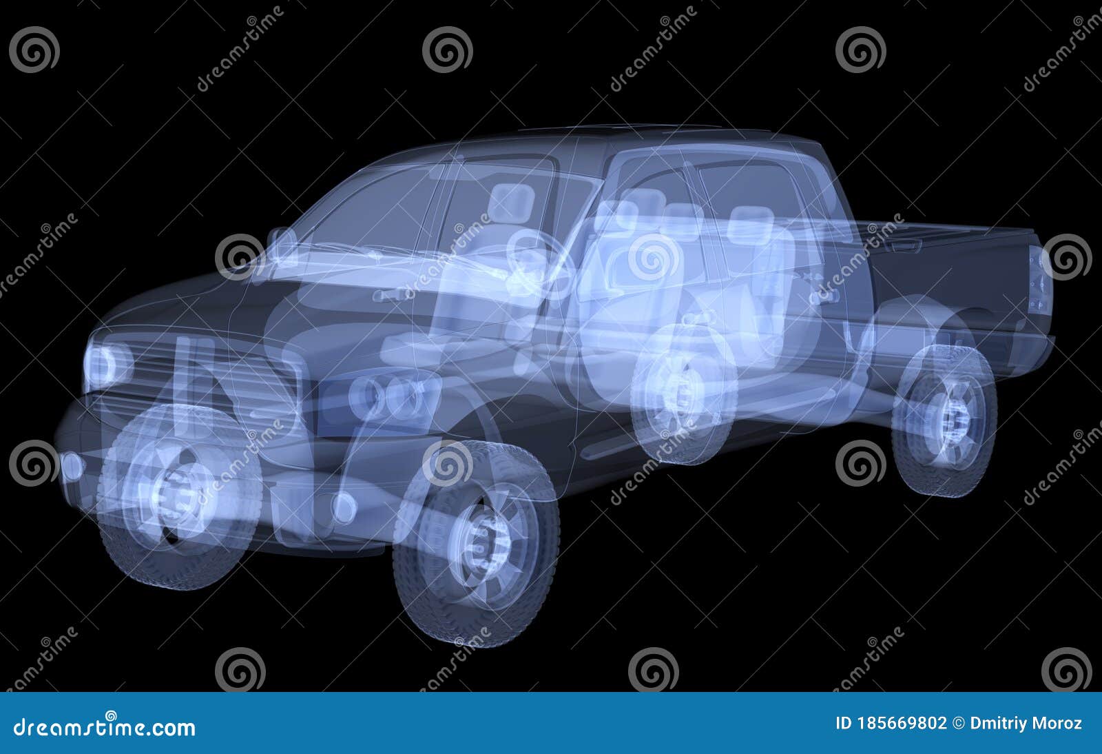 X-ray car isolated stock illustration. Illustration of radiation ...