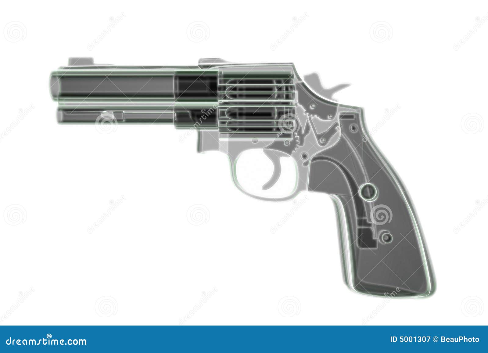X-ray Revolver Stock Illustration | CartoonDealer.com #5001307