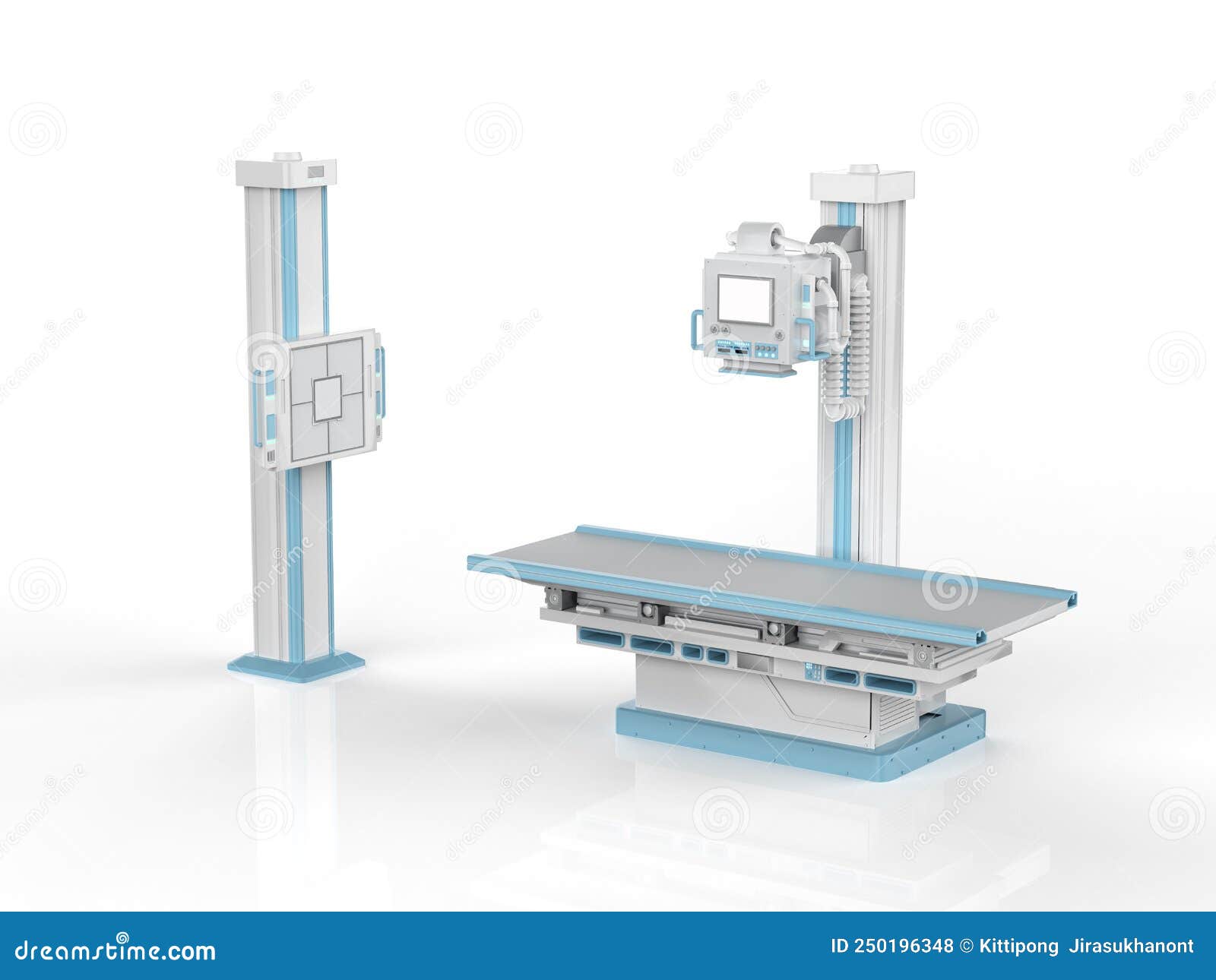 X-ray Scanner Machine For Radiology Treatment Stock Photography ...