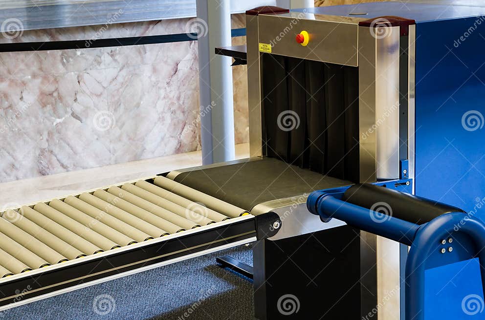 X-ray security machine stock image. Image of check, scanner - 24346849