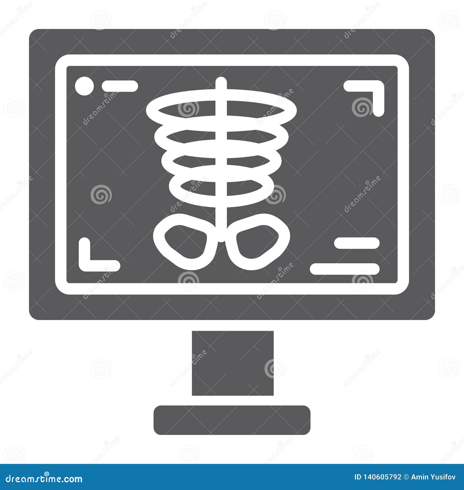 Skeleton Sign. Anatomy Lettering. Death Typography. Letters From Vector ...