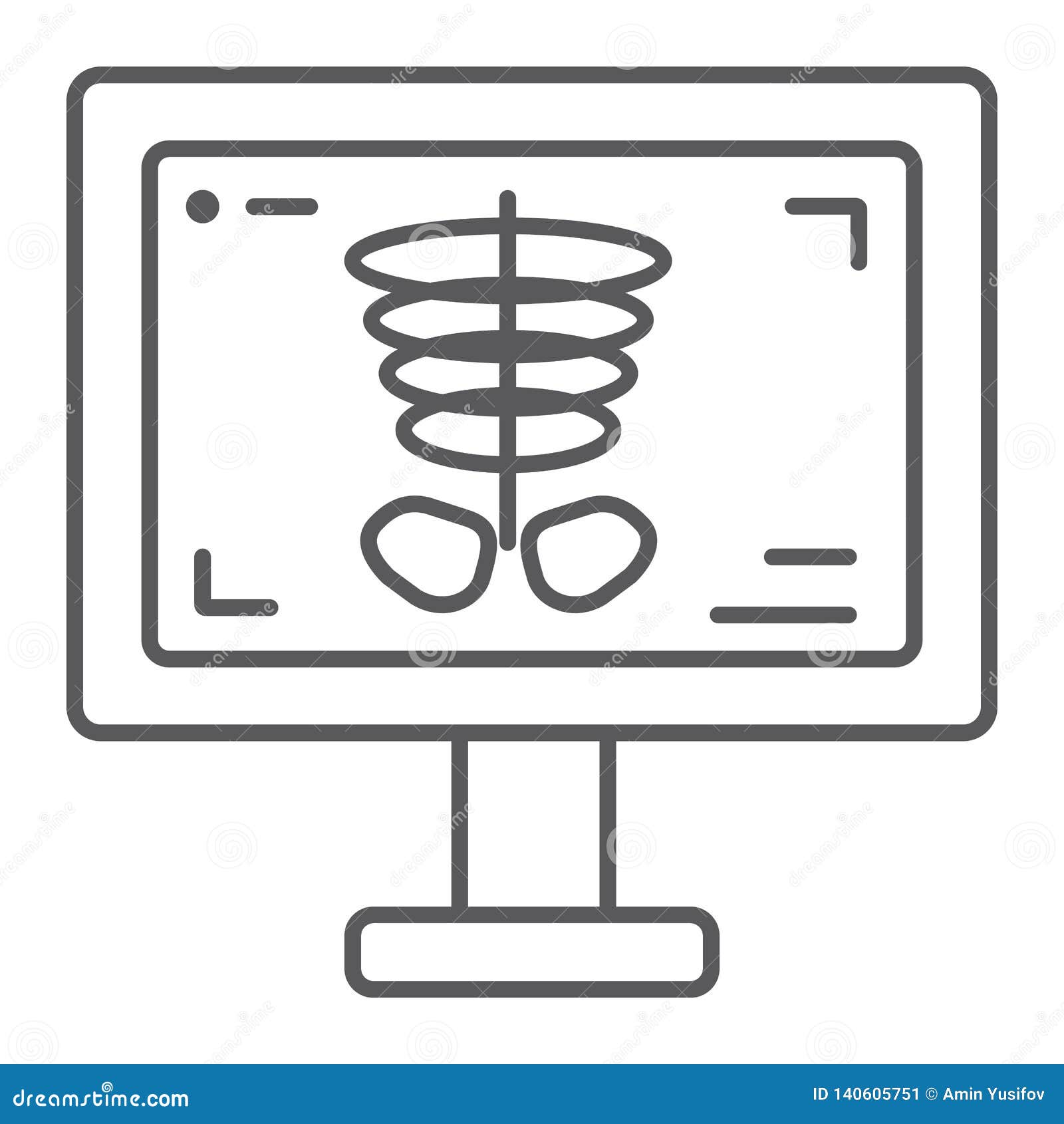 Skeleton Sign. Anatomy Lettering. Death Typography. Letters From Vector ...