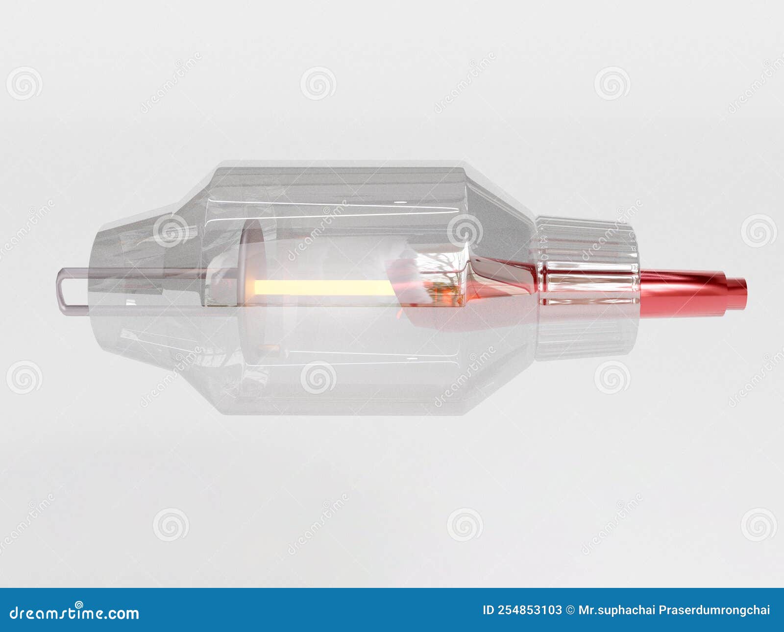 X-ray Tube 3D Rendering Image Stock Illustration - Illustration of ...