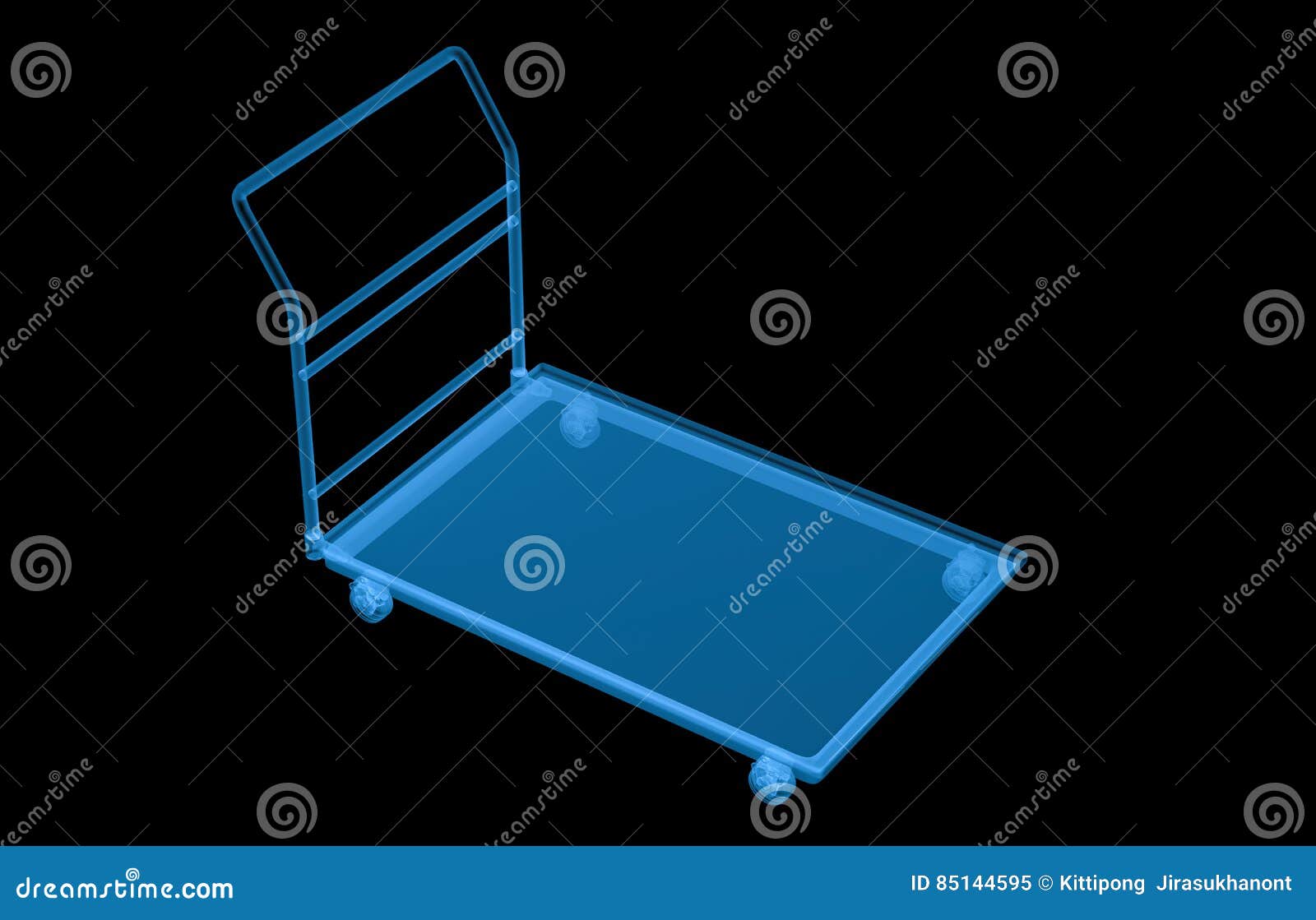 X ray warehouse trolley stock image. Image of handle - 85144595