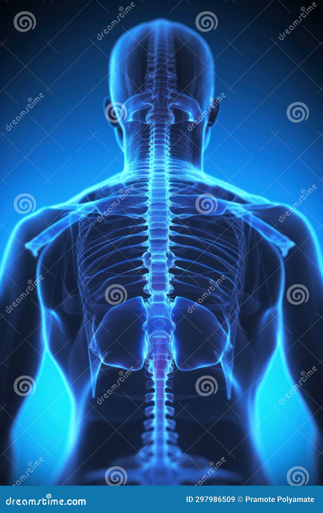 X Rays Of The Spine Scoliosis Film X Ray Show Spinal Bend In Teenager