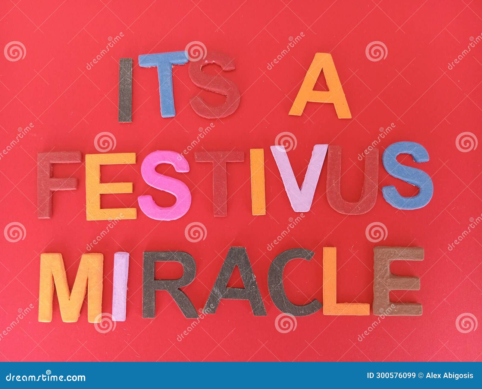 It S a Festivus Miracle Sign Stock Image - Image of unique, text: 300576099