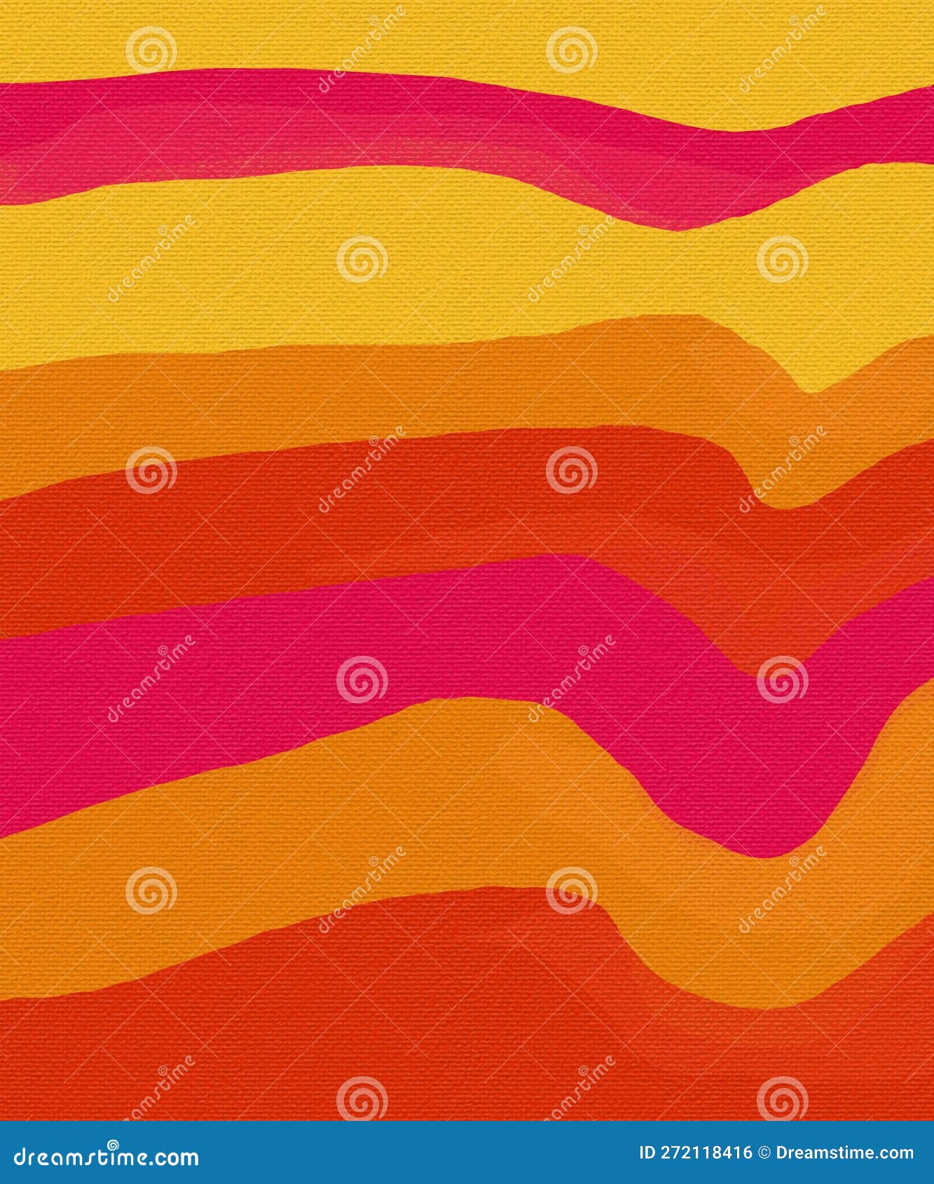90s Vintage Yellow and Pink Themed Psychedelic Pattern Stock ...