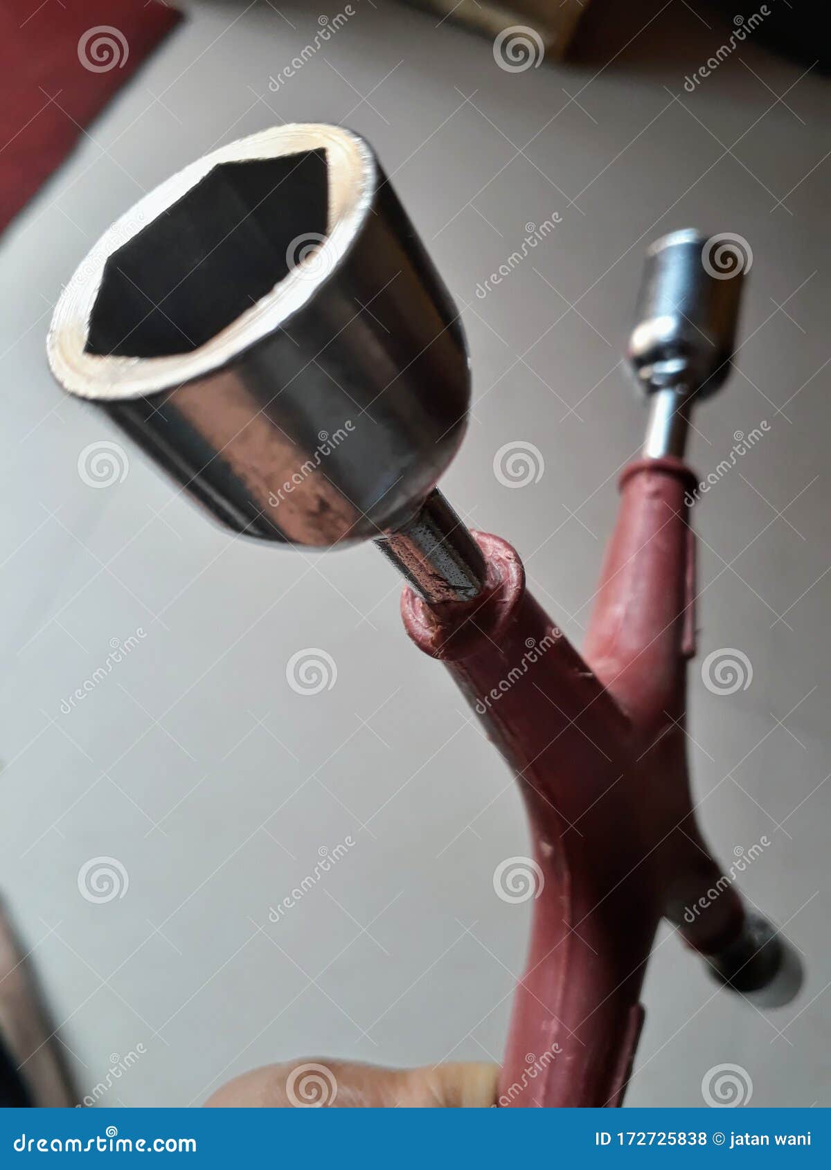 X shaped socket wrench stock photo. Image of wrench - 172725838
