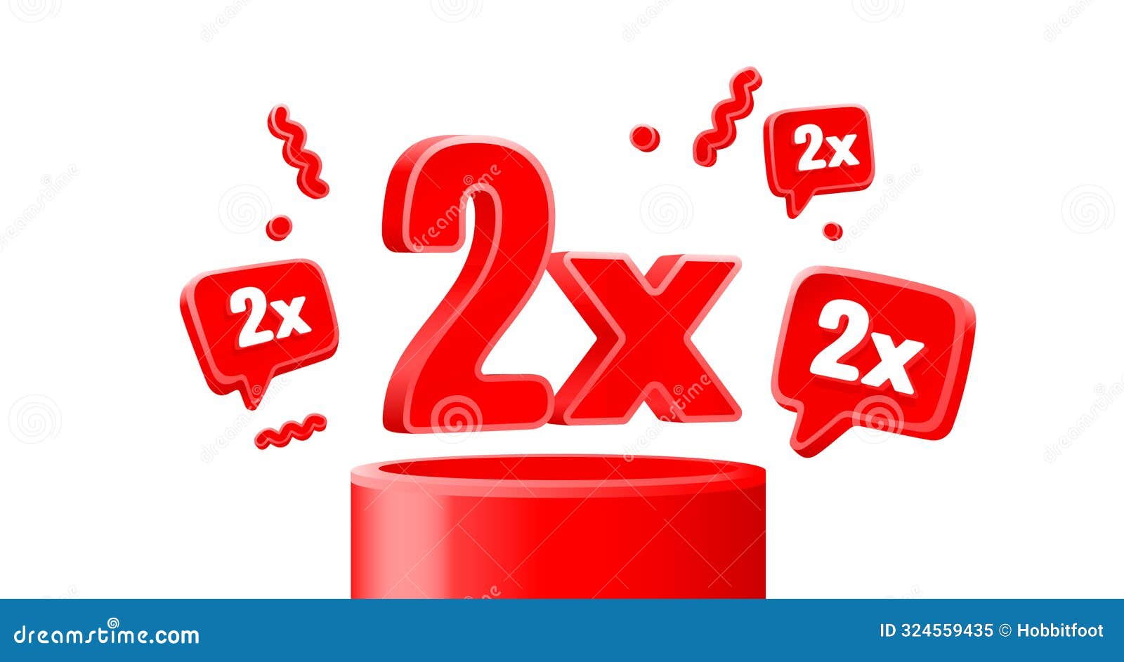 2x Winner Banner, Promotion Flyer, Prize Label. Vector Illustration ...