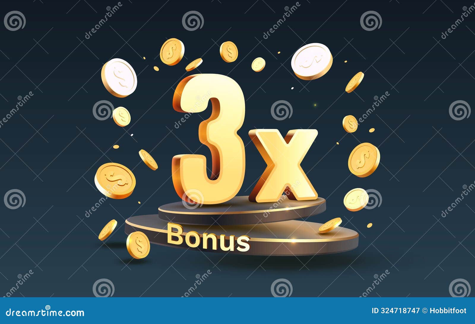 2x Winner Banner, Promotion Flyer, Prize Label. Vector Illustration ...