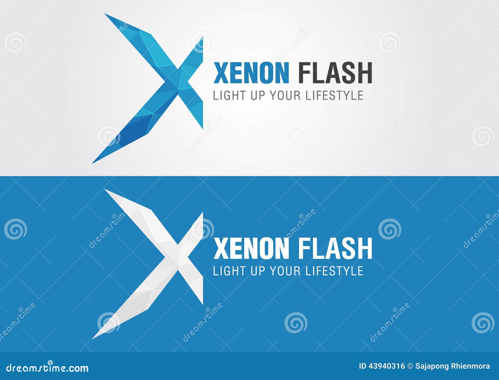 X Xenon Icon Symbol from an Alphabet Letter X. Stock Vector ...