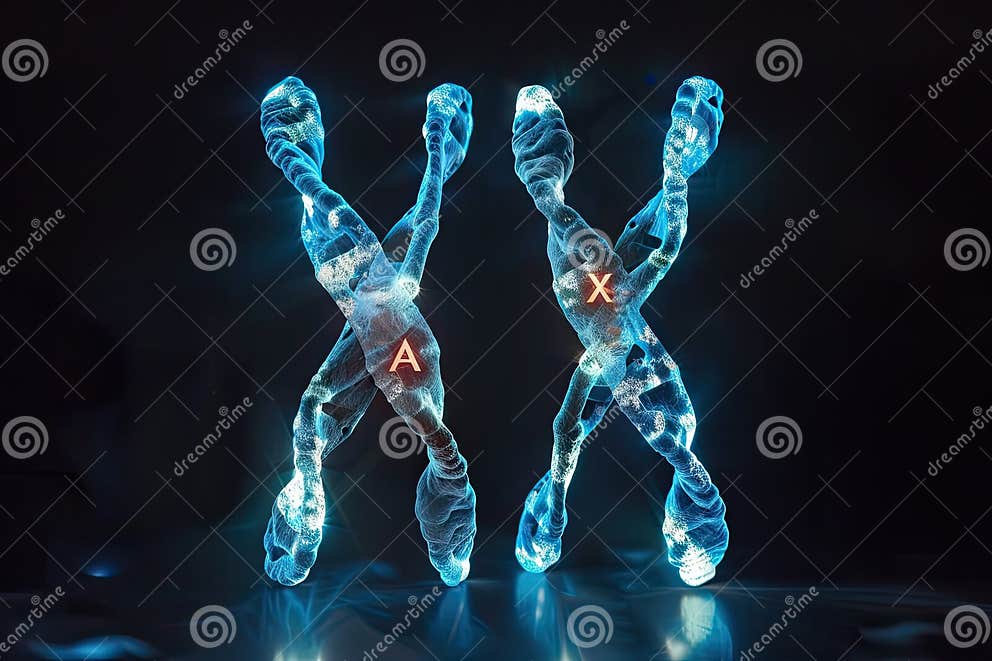 X and Y DNA double helixes stock image. Image of adenine - 326670417