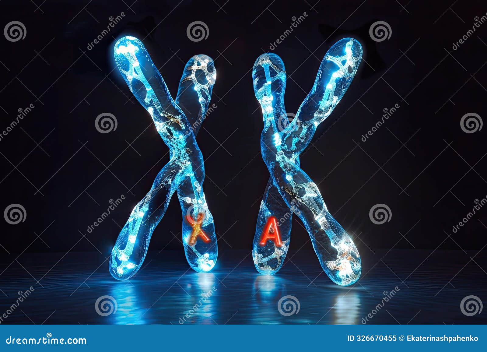X and Y DNA double helixes stock image. Image of macromolecule - 326670455