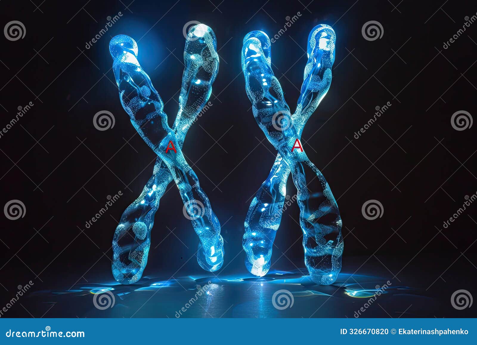 X and Y DNA double helixes stock photo. Image of molecules - 326670820