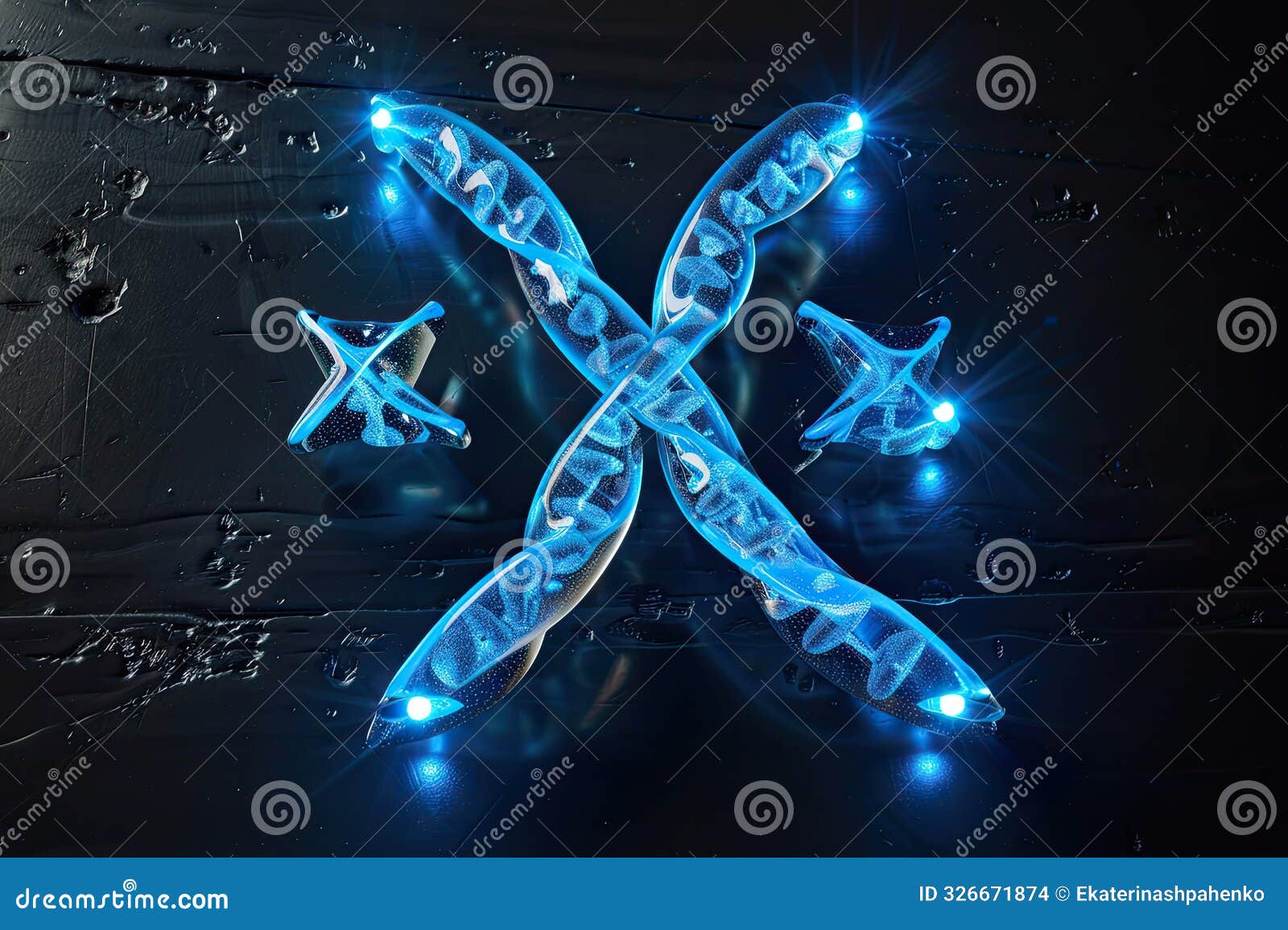 X and Y DNA double helixes stock photo. Image of information - 326671874