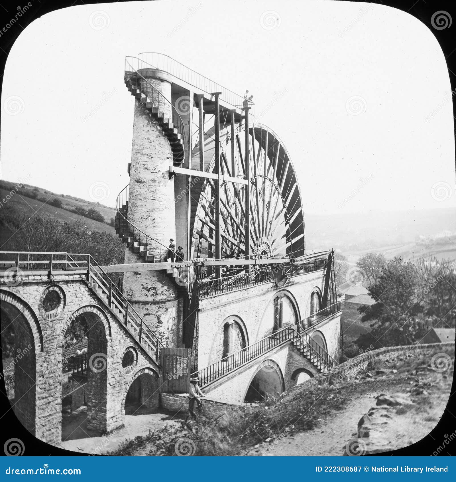 "Elaborate Technical Wheel" Is Of Course The Laxey Wheel, Isle Of Man ...