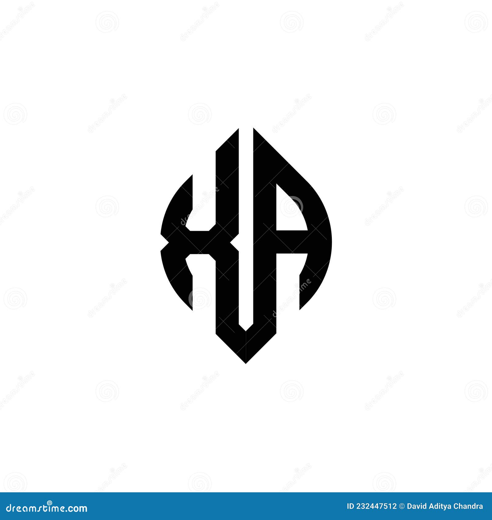 XA Logo Monogram Geometric Shape Style Stock Vector - Illustration of ...