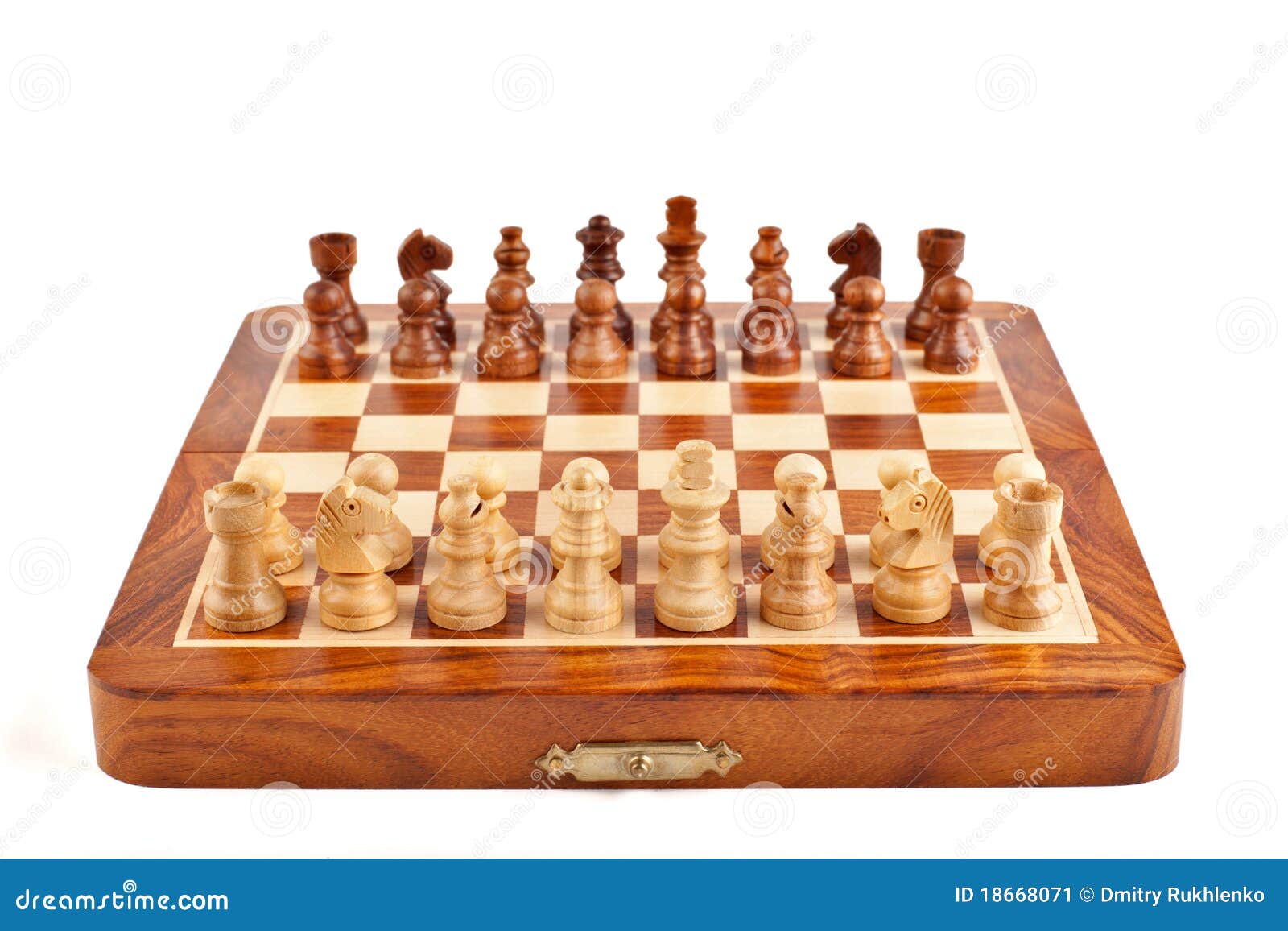 Xadrez No Tabuleiro De Xadrez Imagem De Stock Imagem De Ninguém
