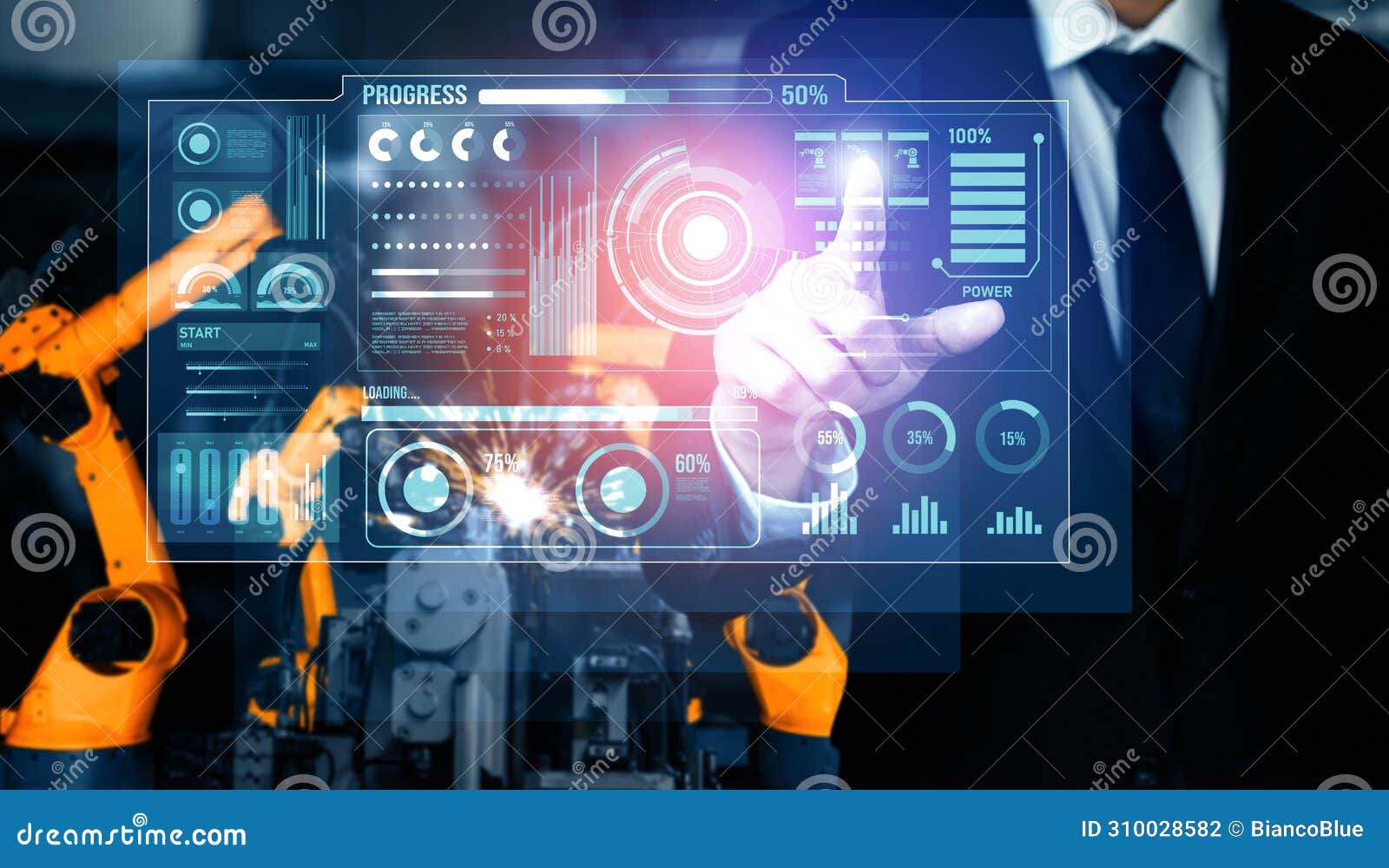 XAI Advanced Robot Arm System for Digital Industry and Factory Robotic ...