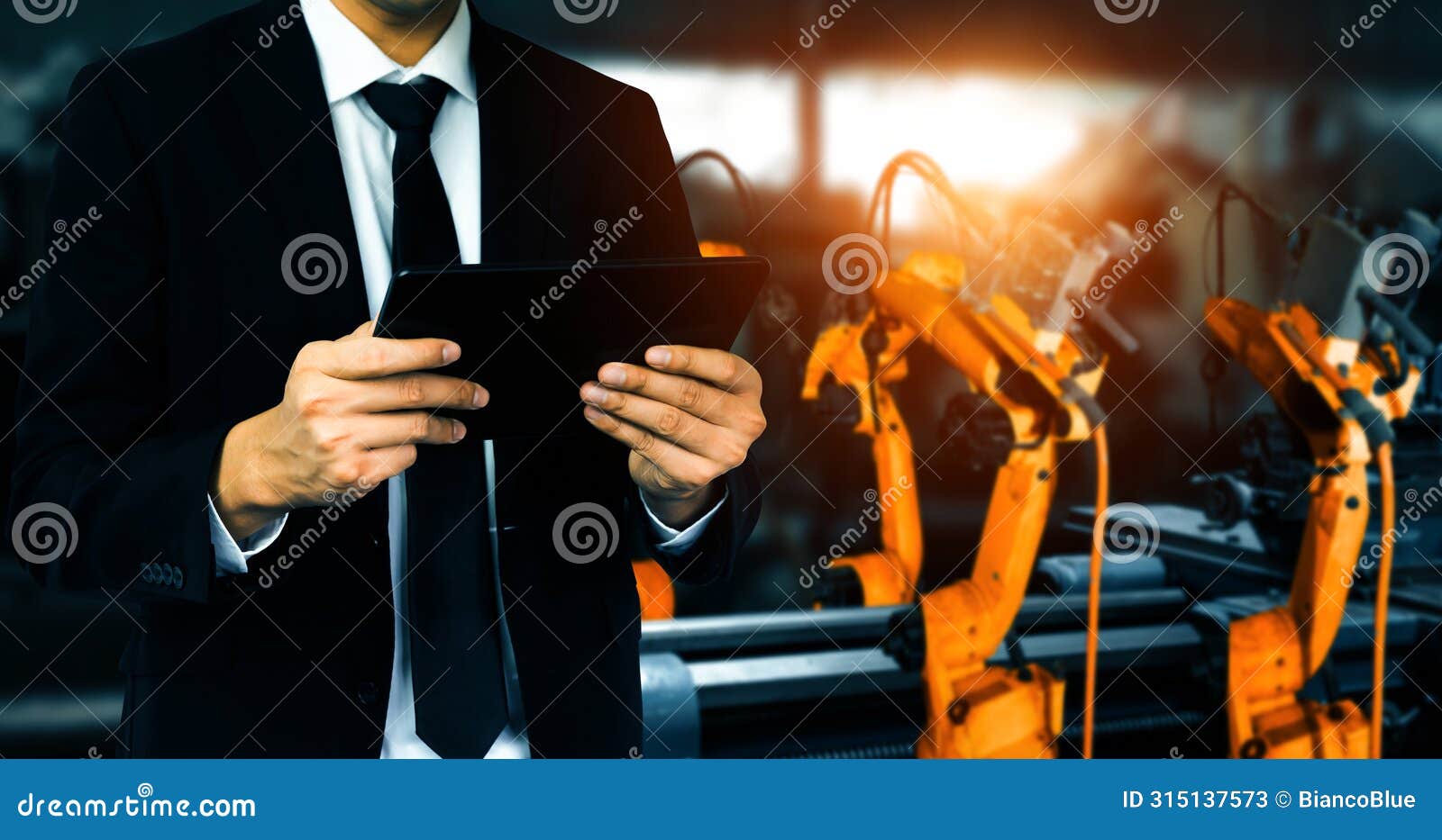 XAI Engineer Use Advanced Robotic Software To Control Industry Robot ...