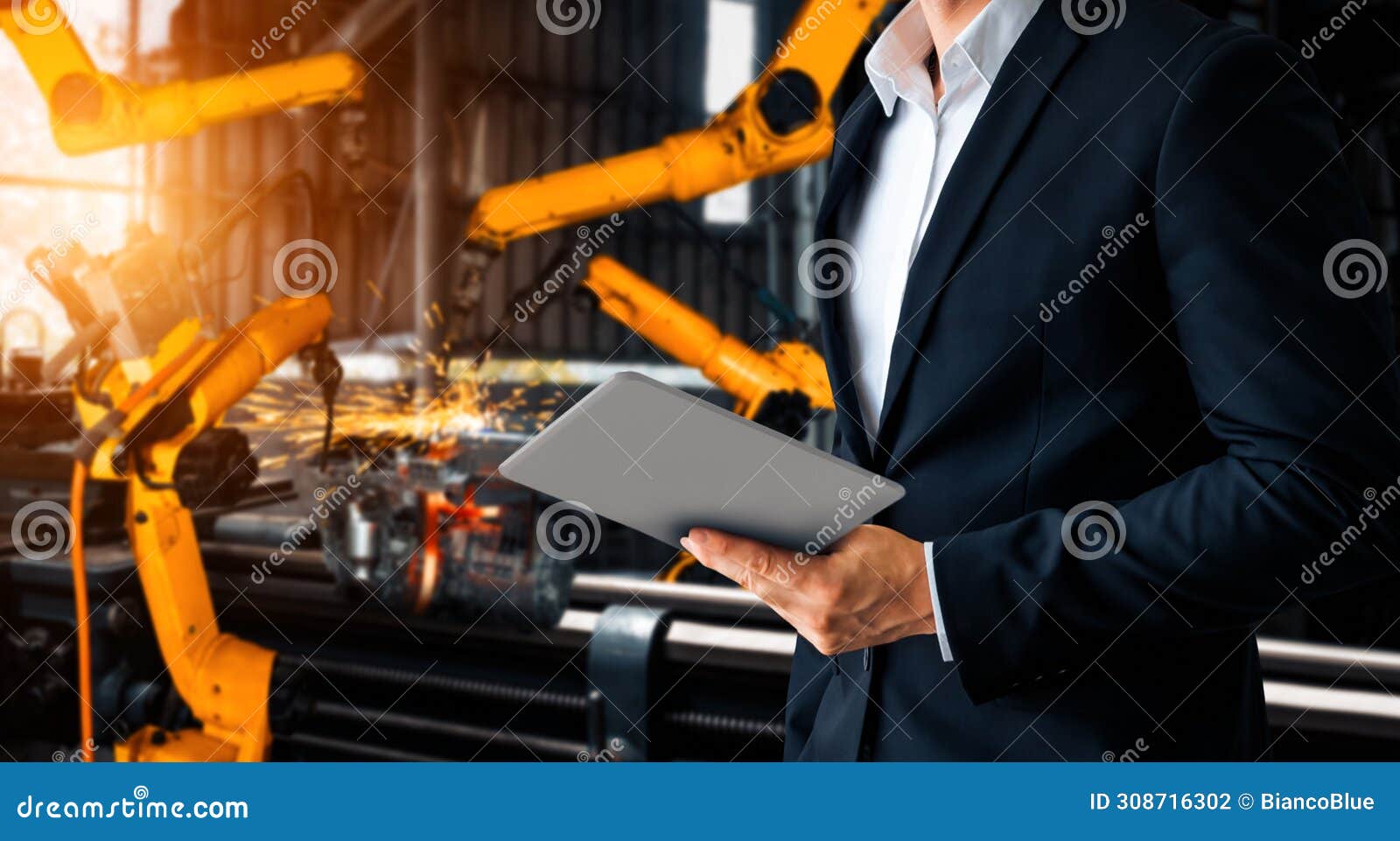 XAI Engineer Use Advanced Robotic Software To Control Industry Robot ...