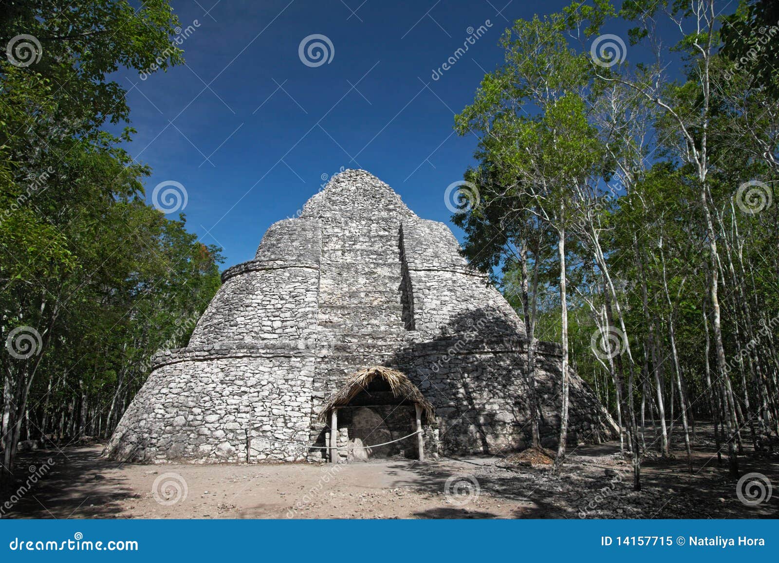 Coba, Mexico, Yucatan: Archaeological Complex, Ruins And Pyramids In ...