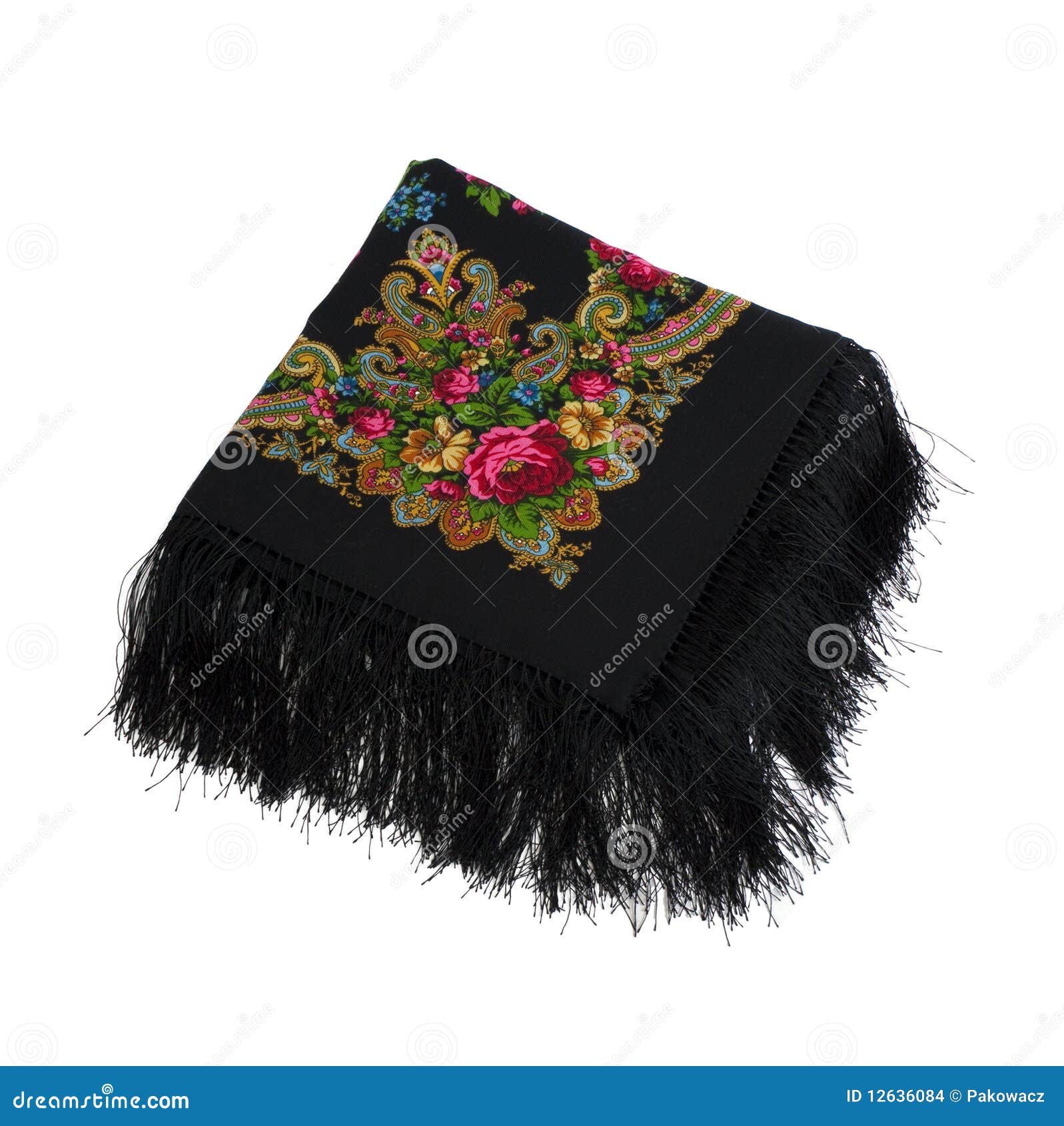 Xaile dobrado foto de stock. Imagem de russo, morada - 12636084