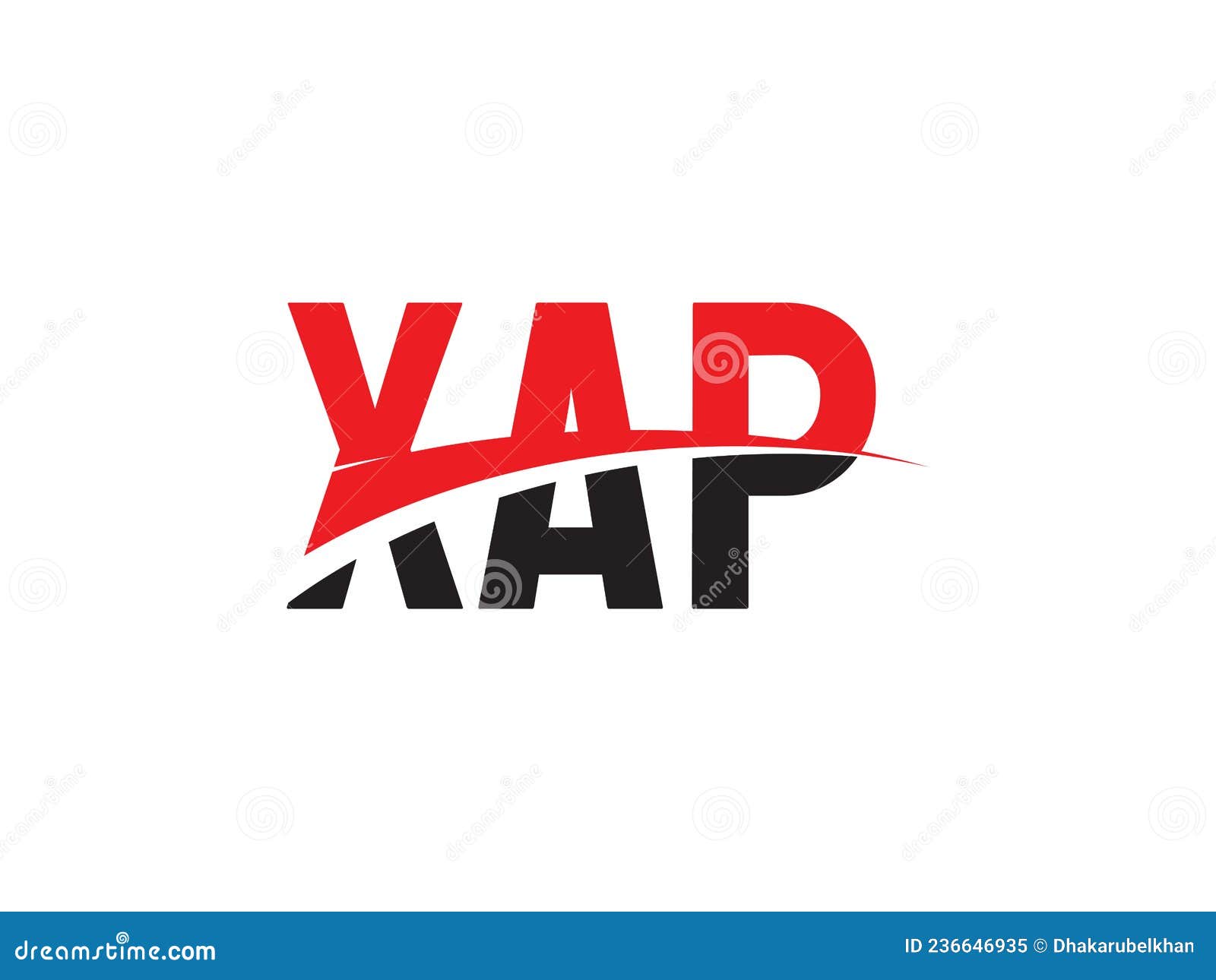 XAP Letter Initial Logo Design Vector Illustration Stock Vector ...