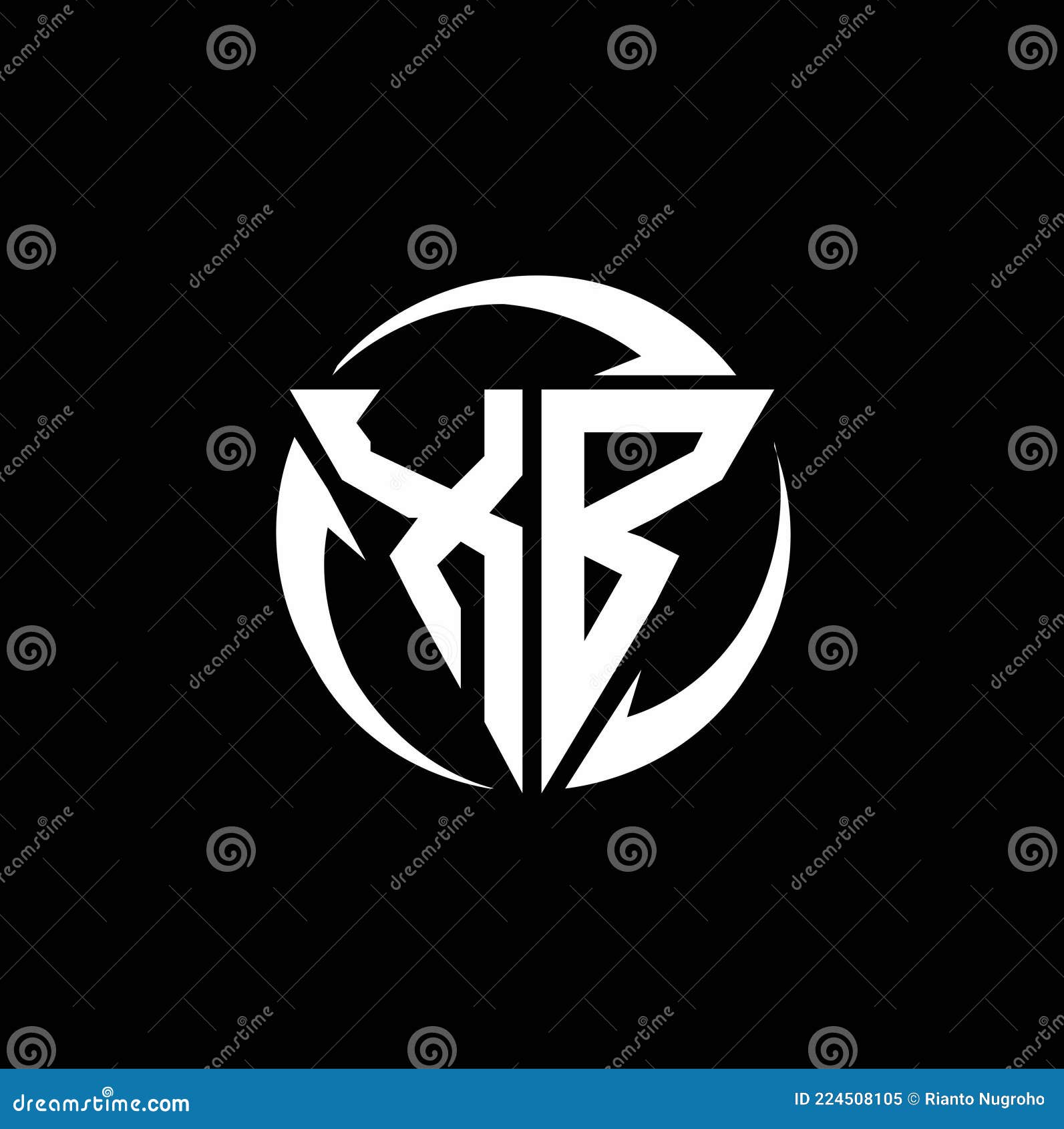 XB Logo Monogram Design Template Stock Vector - Illustration of element ...