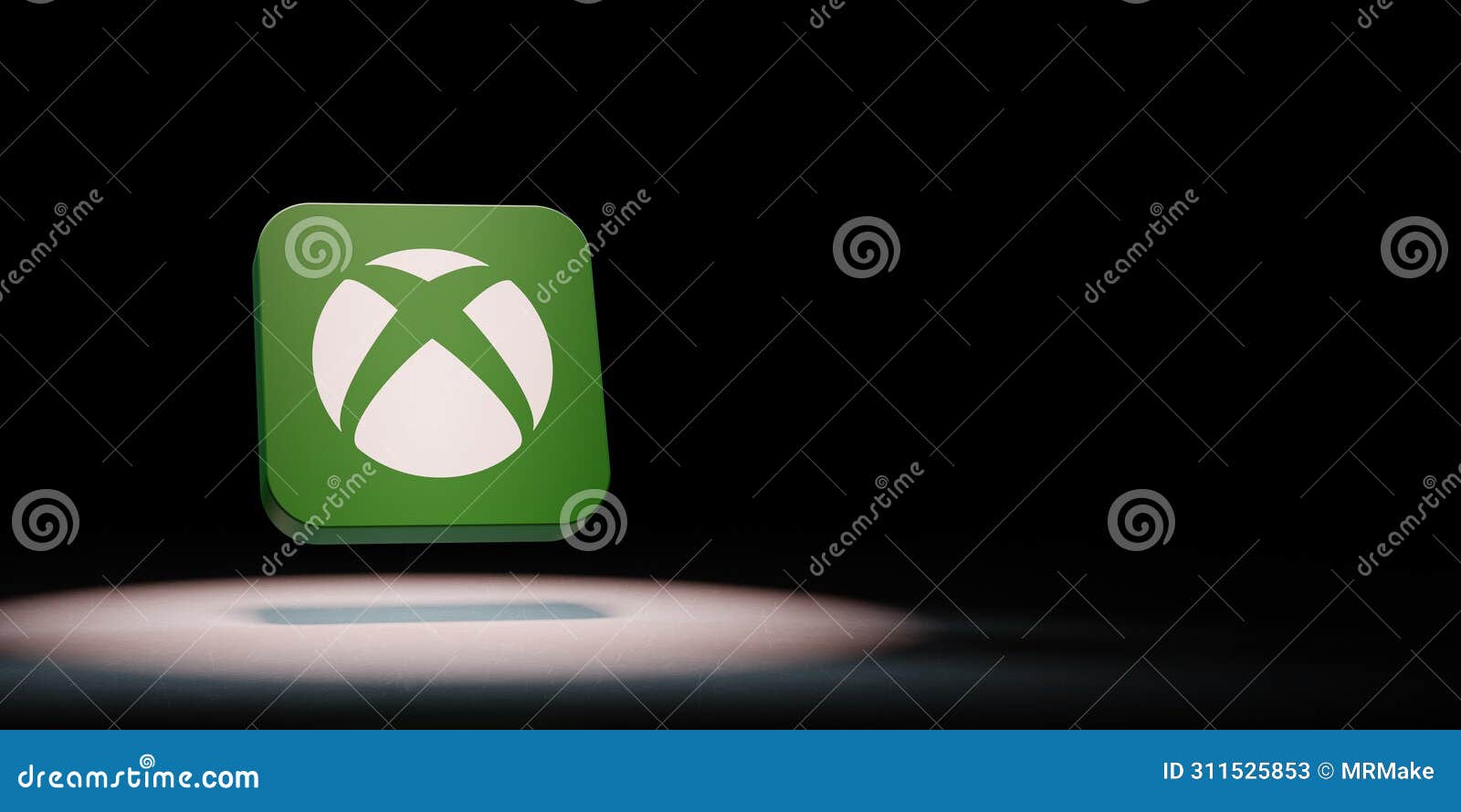 Xbox App Icon Spotlighted on Black Background Editorial Stock Photo ...