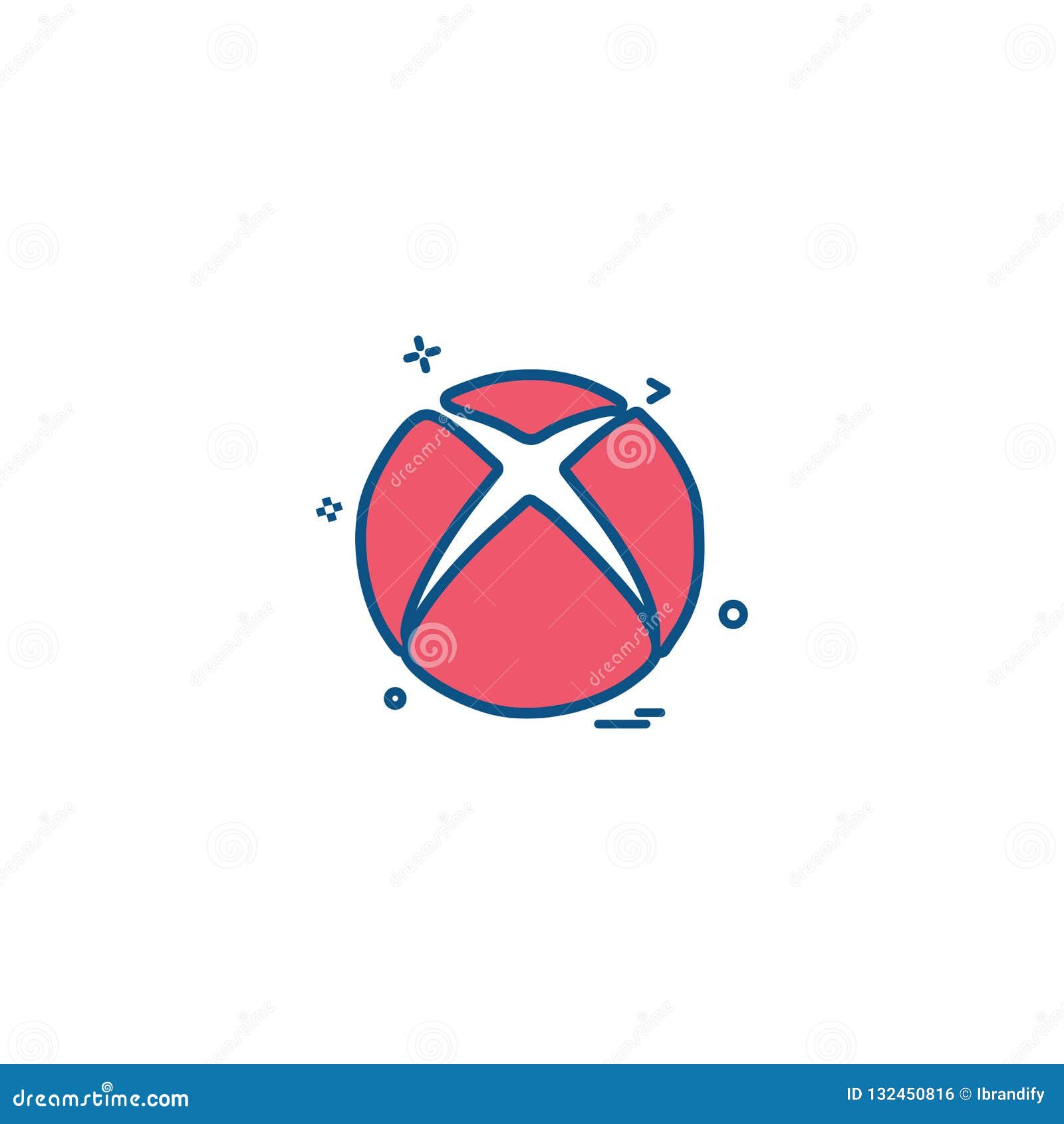 Xbox icon design vector editorial photo. Illustration of gamepad ...