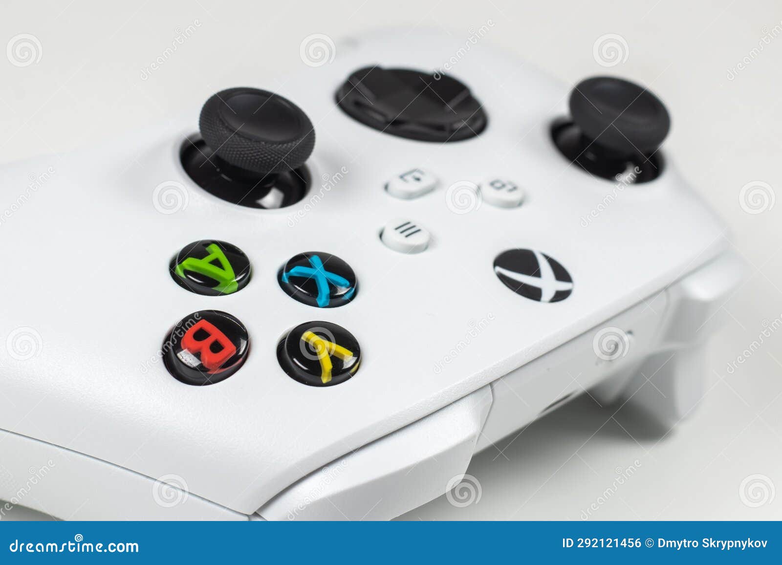 Xbox Series S Game Controller Close Up - 30 August, 2023 - Dnipro ...