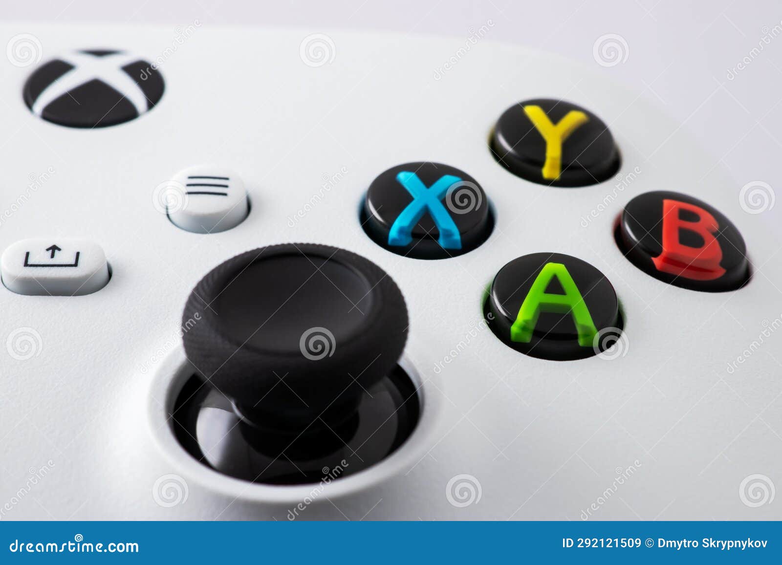 Xbox Series S Game Controller Close Up - 30 August, 2023 - Dnipro ...
