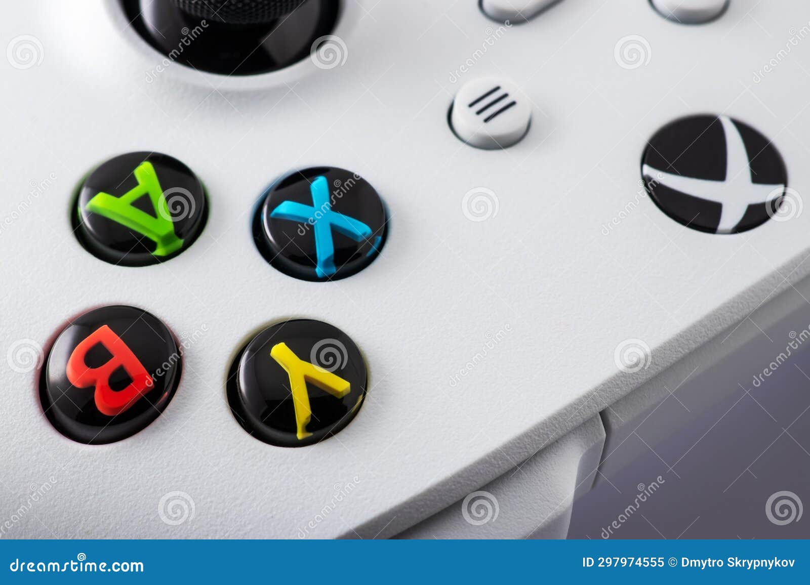Xbox Series S Game Controller Close Up - 30 August, 2023 - Dnipro ...