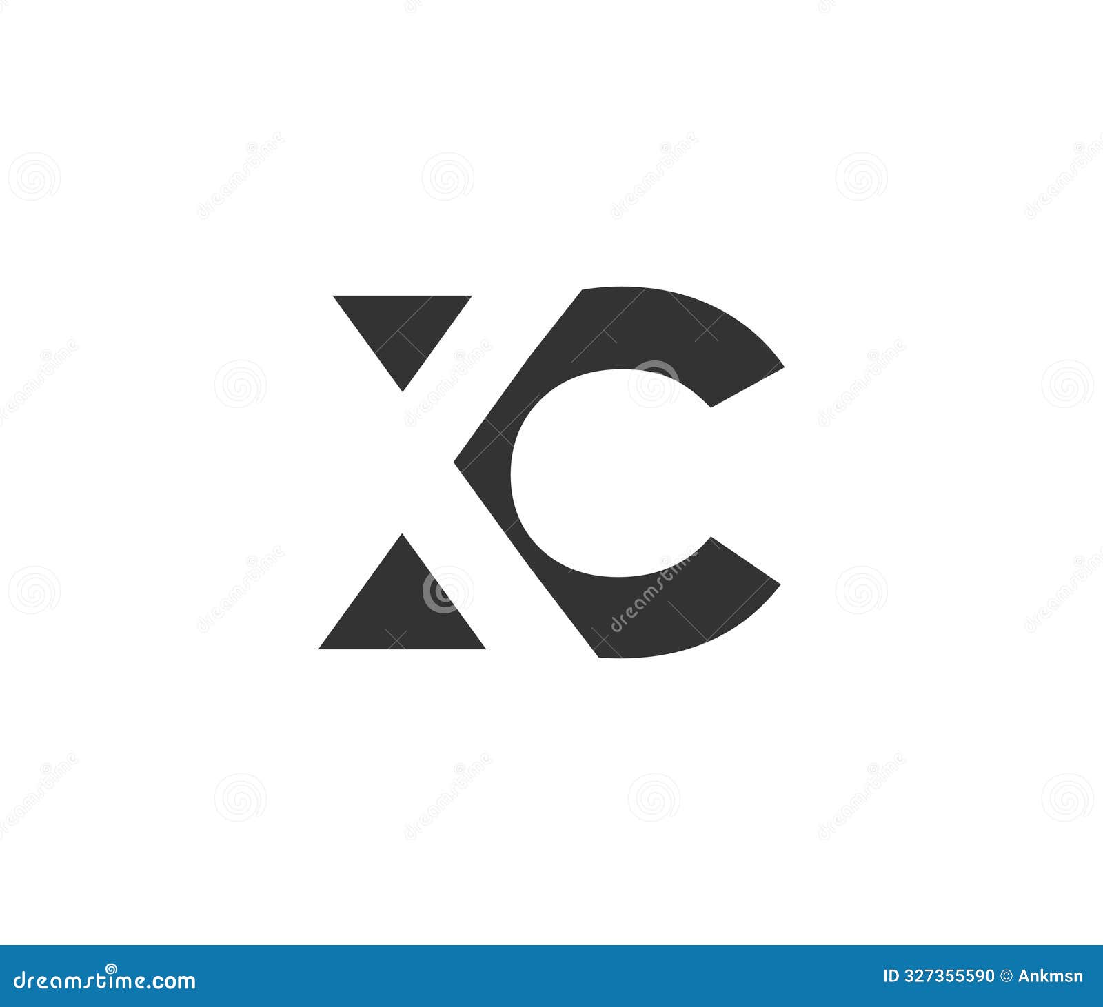 XC Creative Geometric Initial Based Modern and Minimal Logo. Letter X C ...