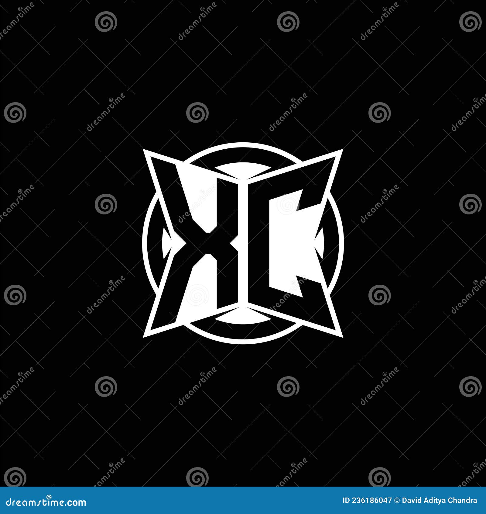 XC Logo Monogram Design Template Stock Vector - Illustration of ...
