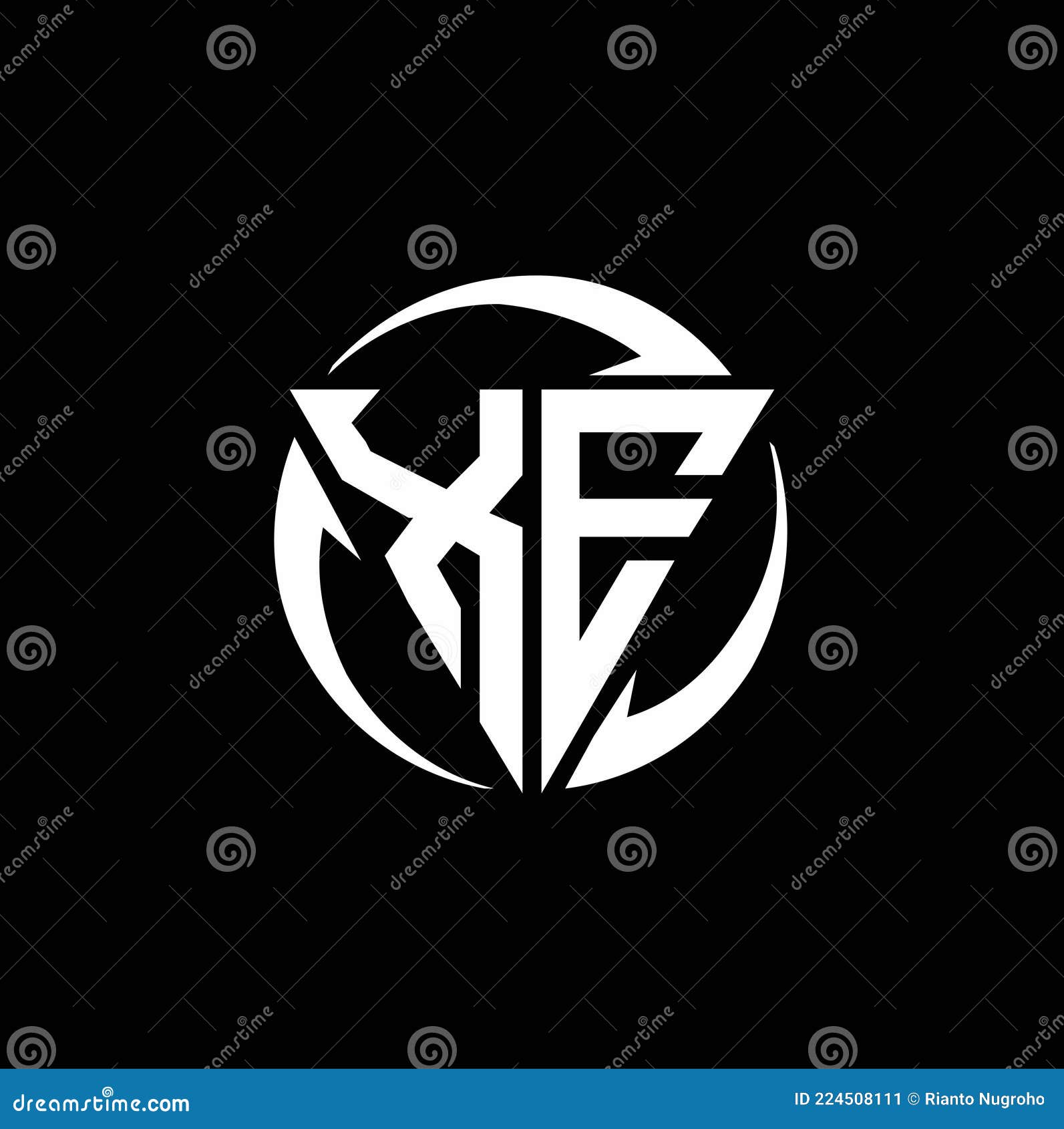 XE Logo Monogram Design Template Stock Vector - Illustration of name ...