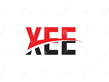 XEE Letter Initial Logo Design Vector Illustration Stock Vector ...