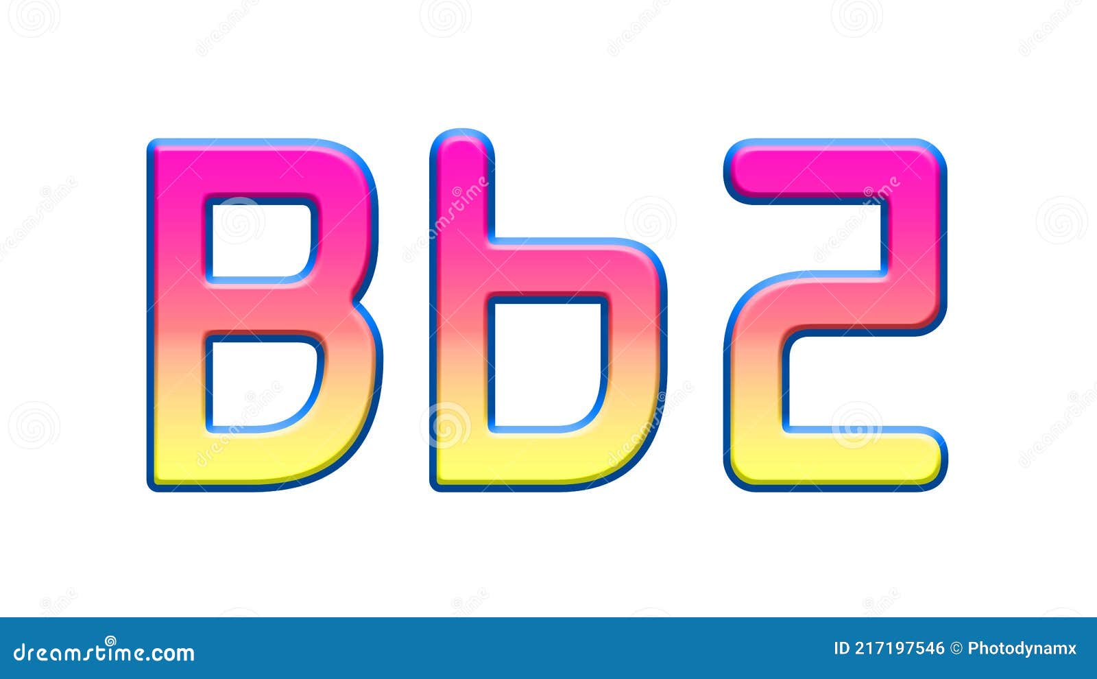 Xenara Font Fonts Gradient Sans Serif Alphabet Letters Calligraphy ...