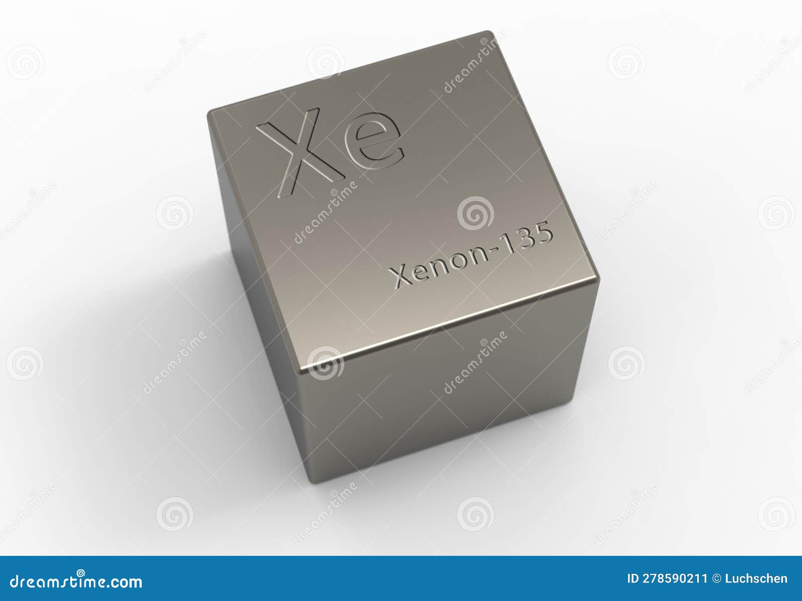 Xenon-135 stock illustration. Illustration of isotop - 278590211