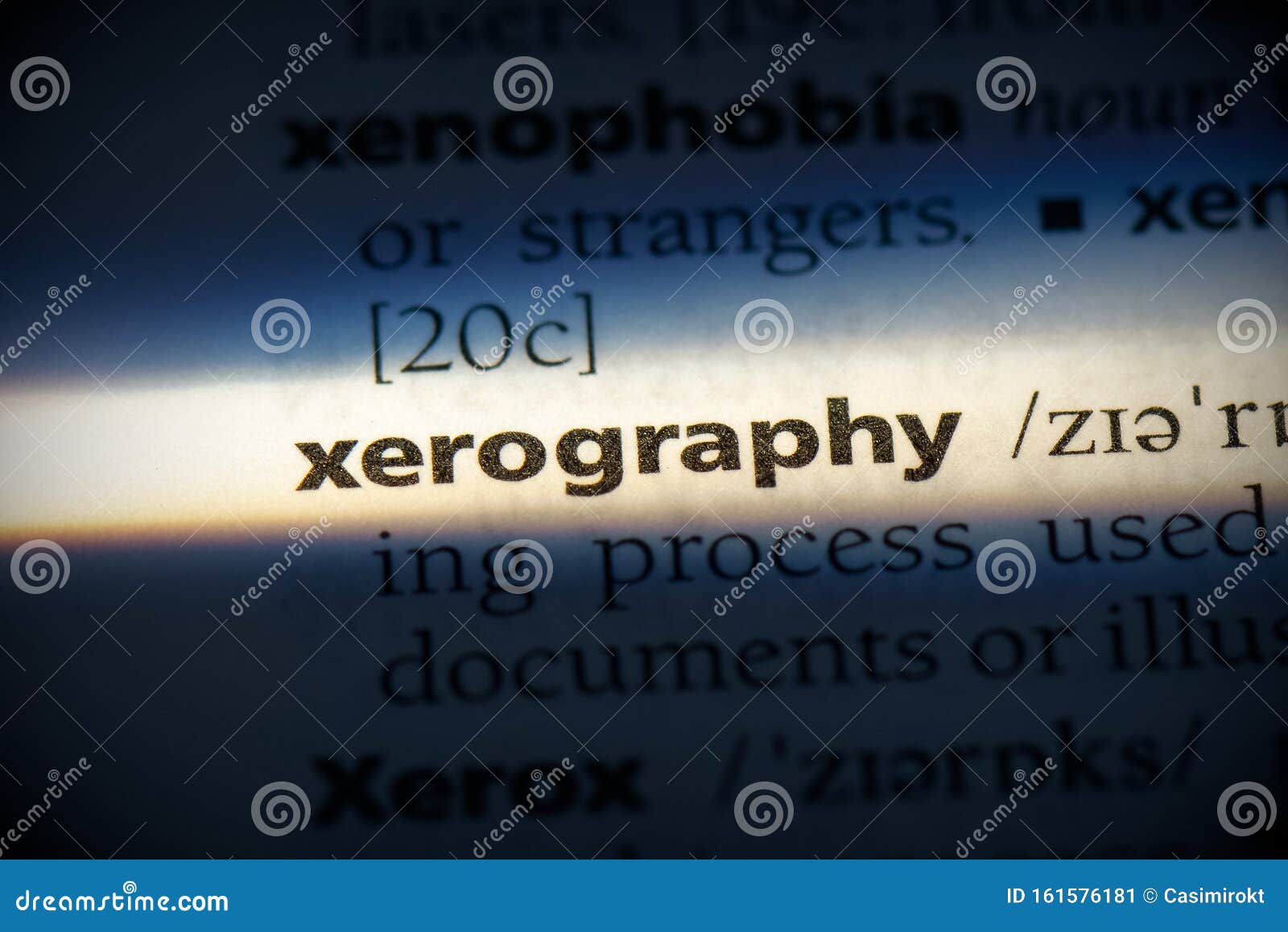 Xerography stock image. Image of close, book, language - 161576181