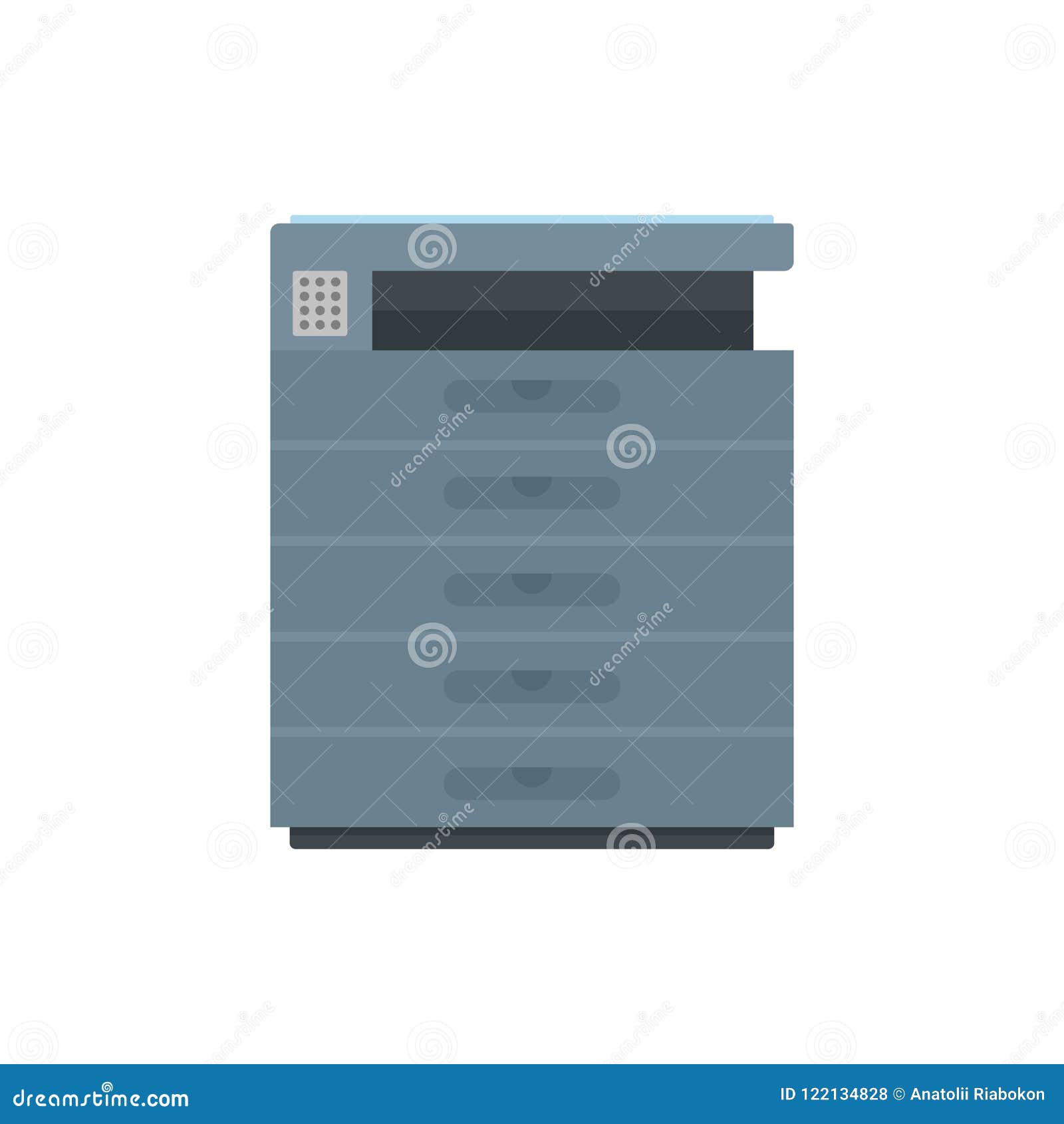 Xerox Icon In Trendy Design Style. Xerox Icon Isolated On White ...