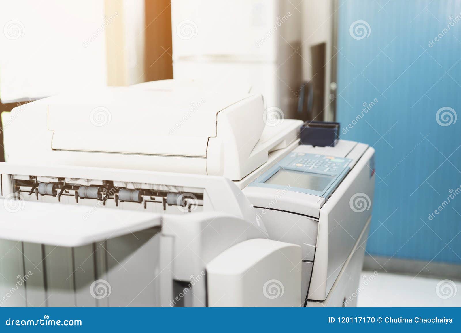 Xerox Photocopy Machine in the Office. Stock Photo - Image of copy ...
