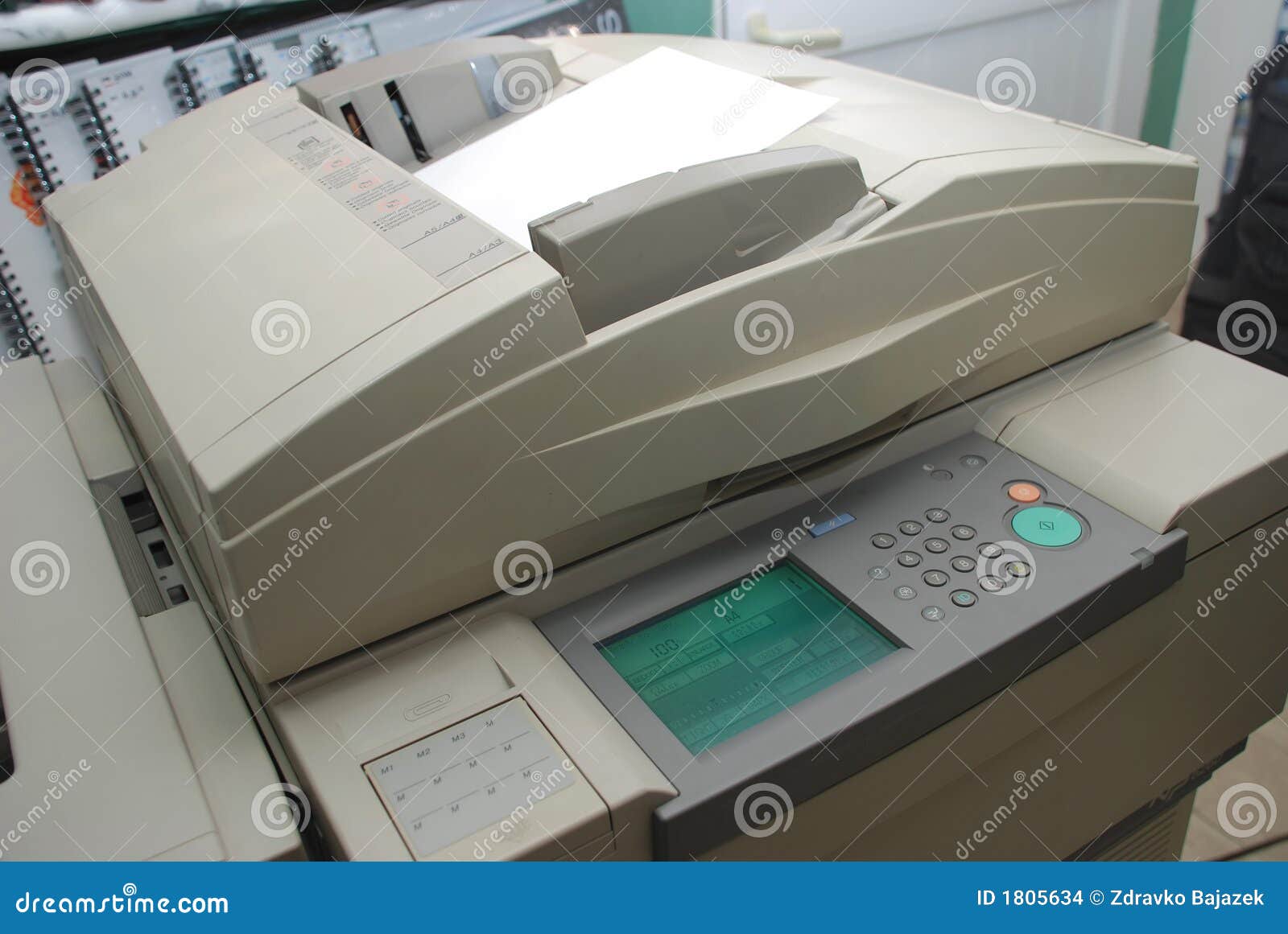 Xeroxs machine02 stock photo. Image of environment, reproduce - 1805634