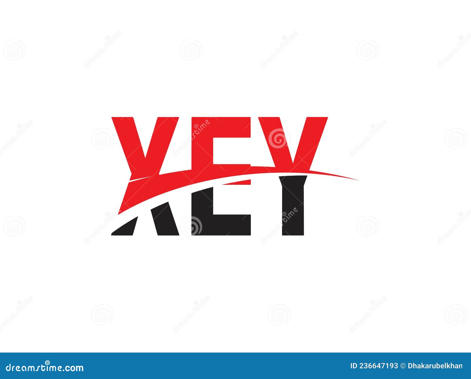XEY Letter Initial Logo Design Vector Illustration Stock Vector ...