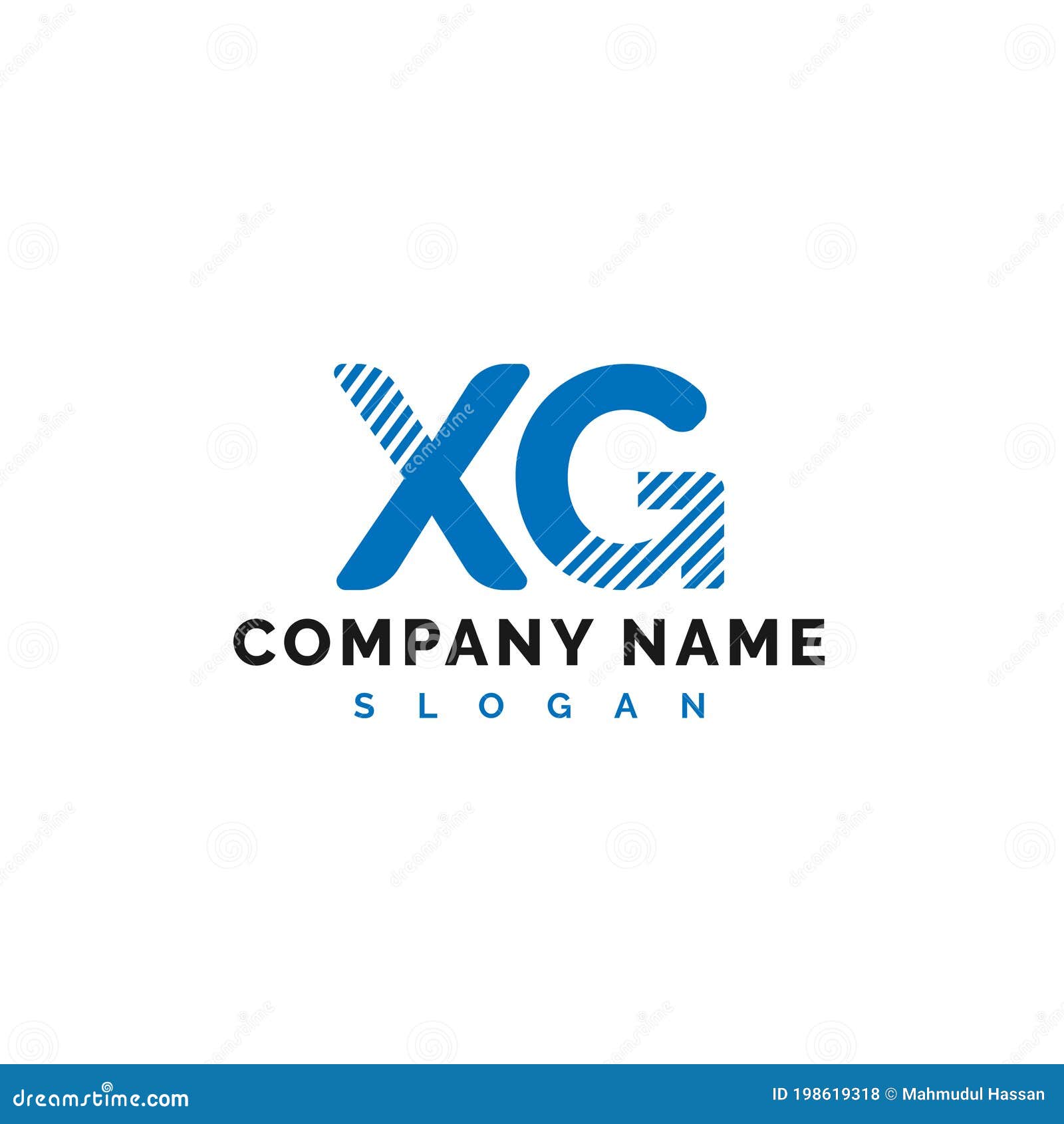 XG Letter Logo Design. XG Letter Logo Vector Illustration - Vector ...