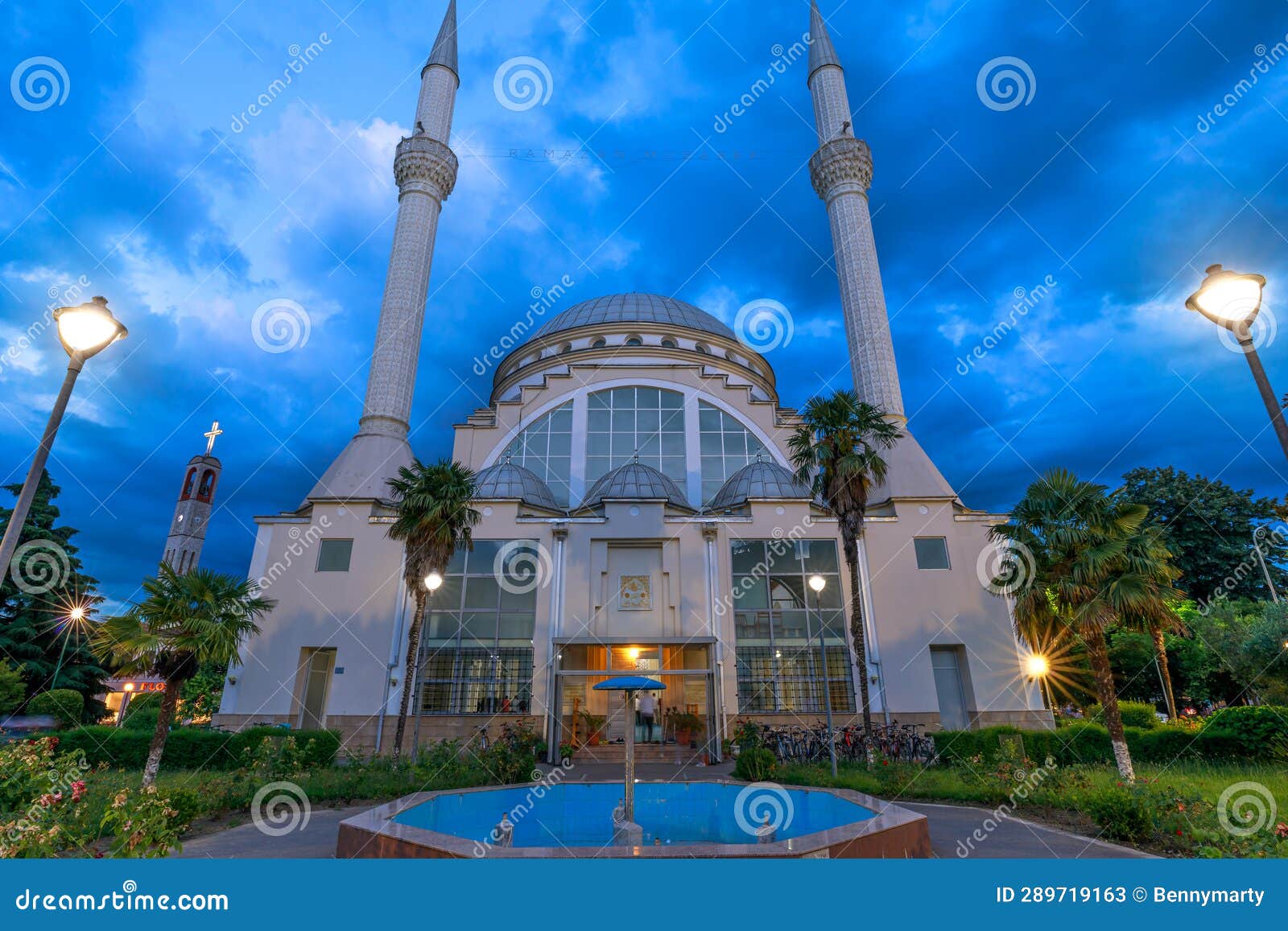 Xhamia E Madhe - Ebu Beker Mosque of Shkoder Editorial Stock Photo ...