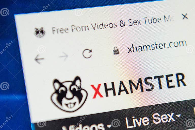 Xhamster.com Web Site. Selective Focus. Editorial Stock Image - Image of connectivity ...