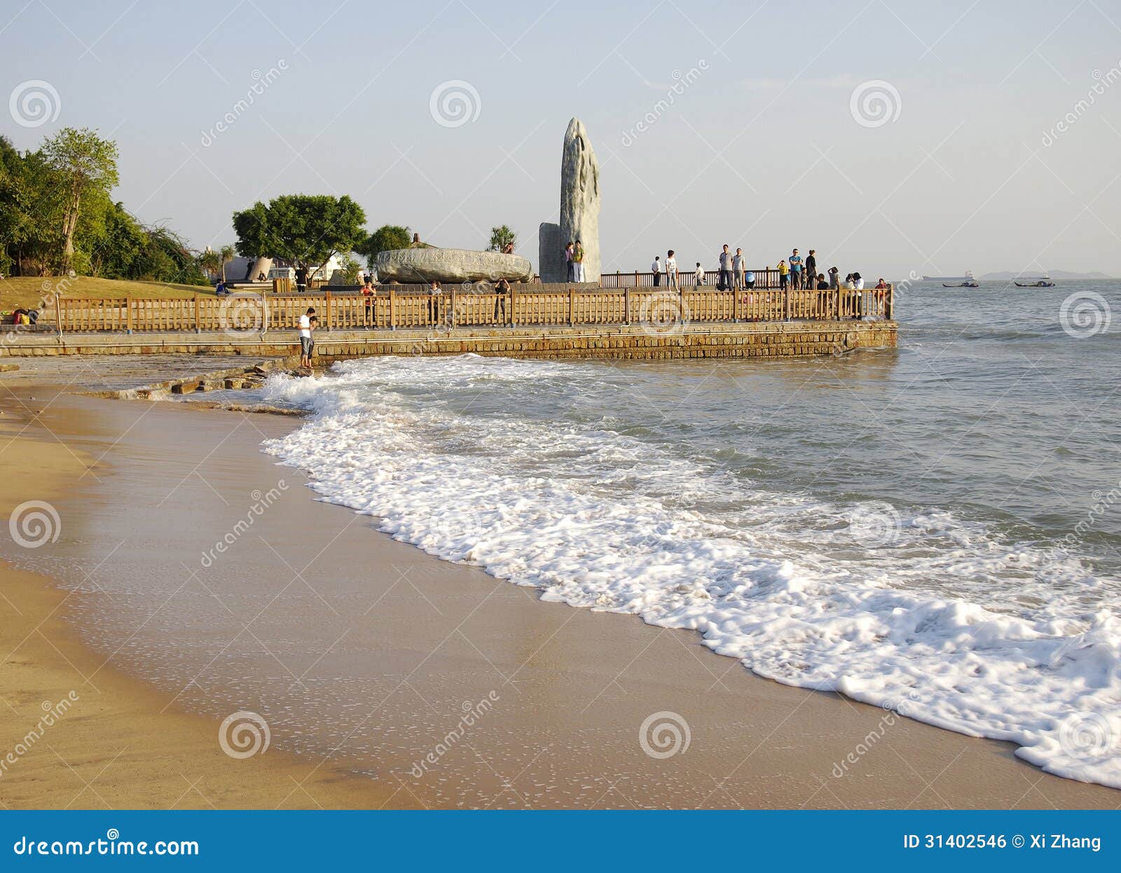 Xiamen, China, Strand redactionele foto. Image of china - 31402546